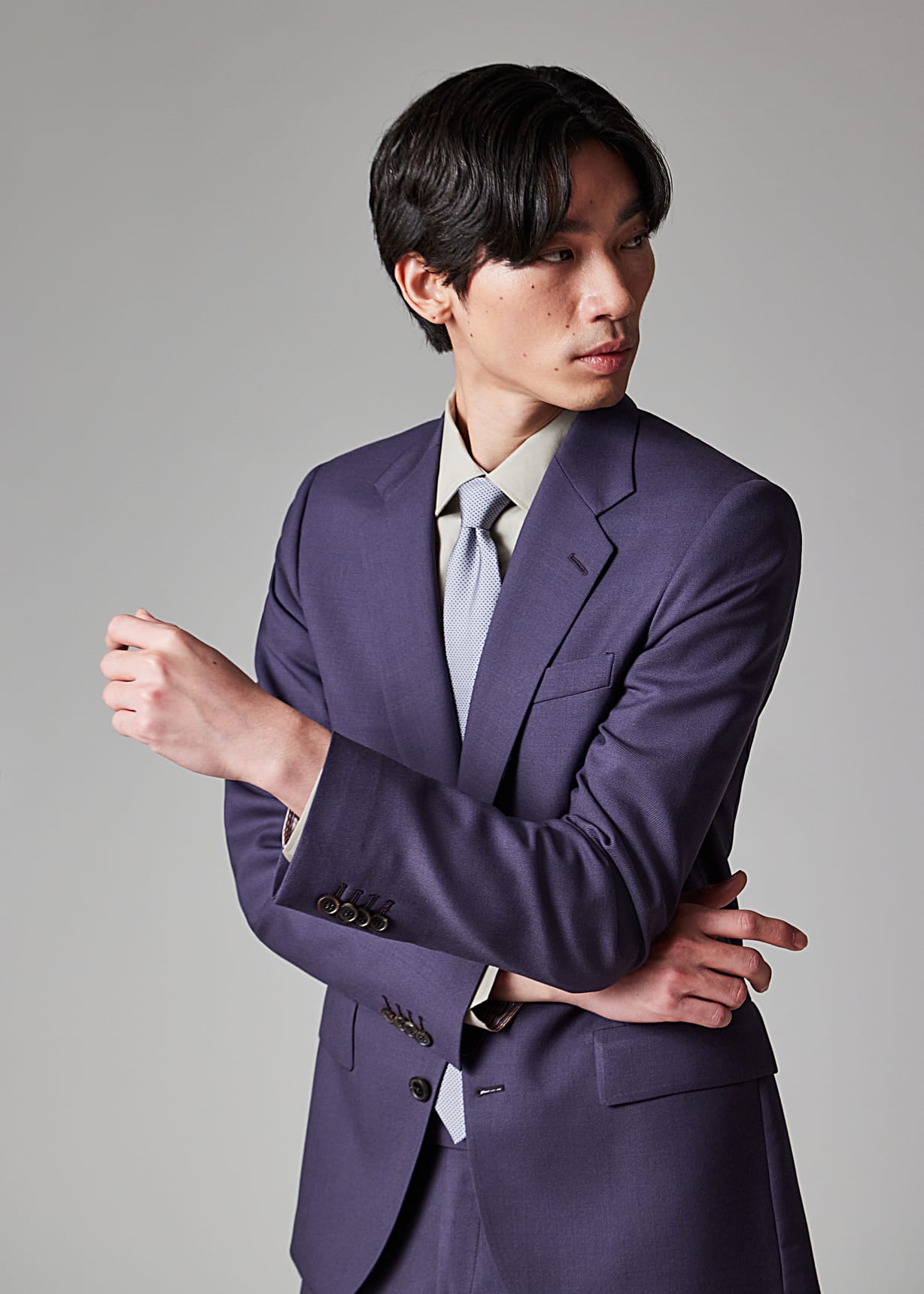 The Mayfair - Dark Purple Wool 'A Suit To Travel In'