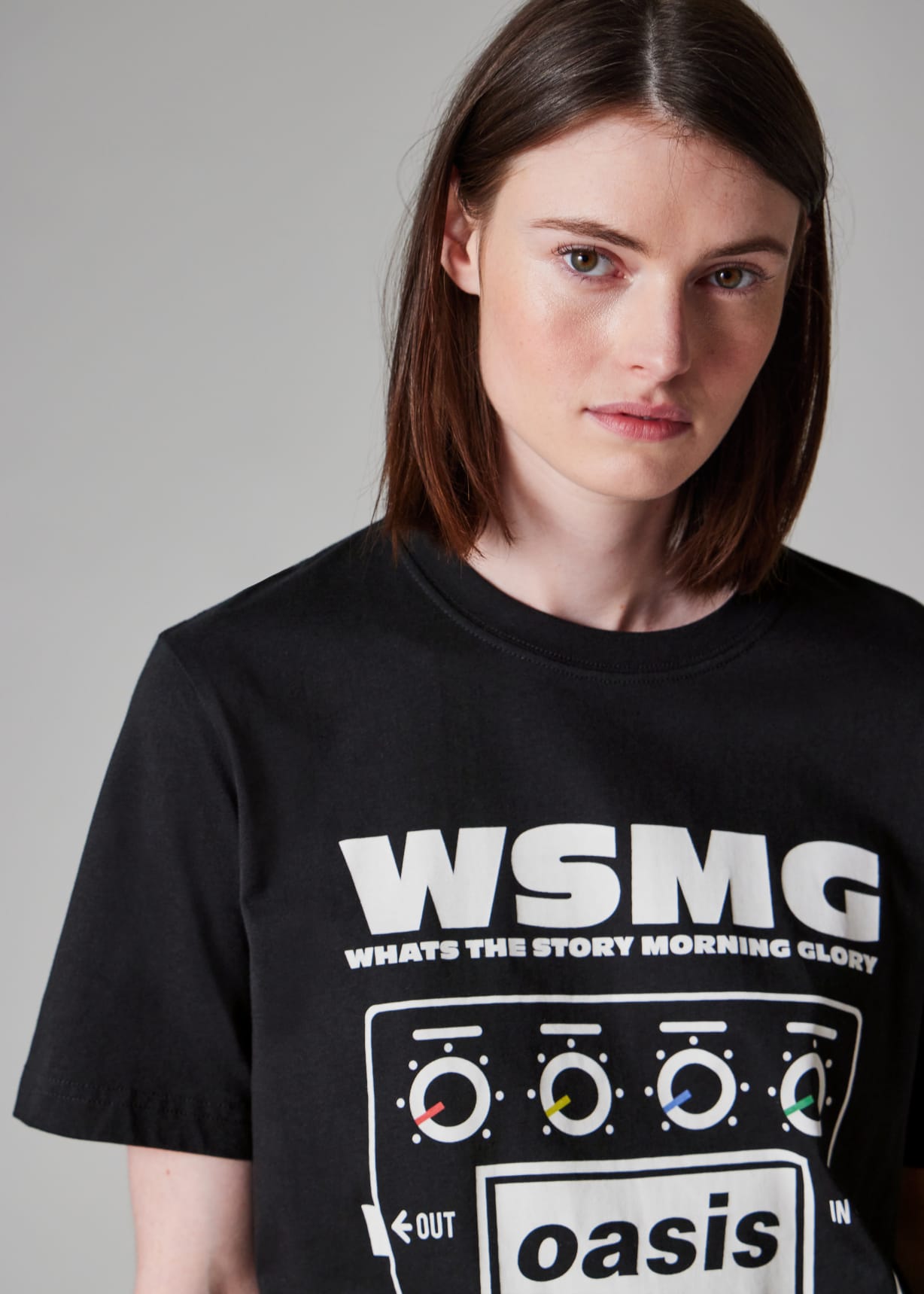 Paul Smith x Oasis - Black WSMG Print T-Shirt