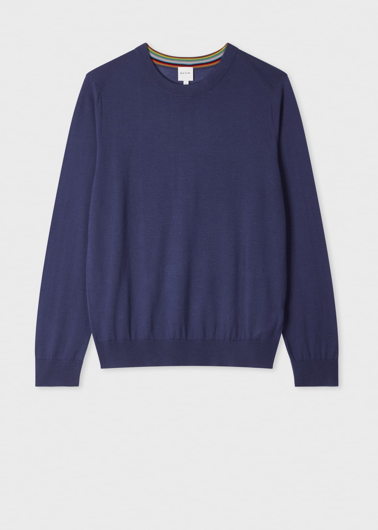 Men's Indigo Merino Wool Sweater