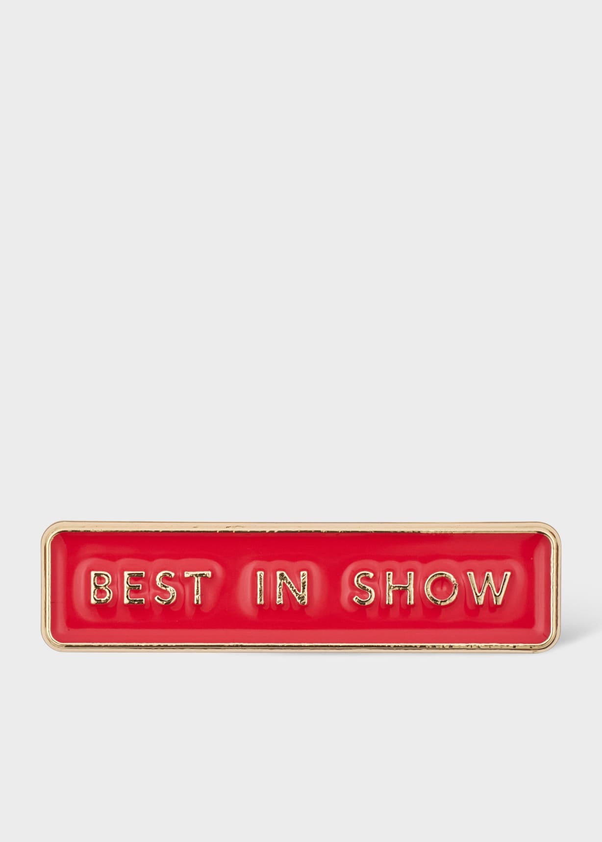 Paul Smith loves Barbour - Best In Show Pin Badge