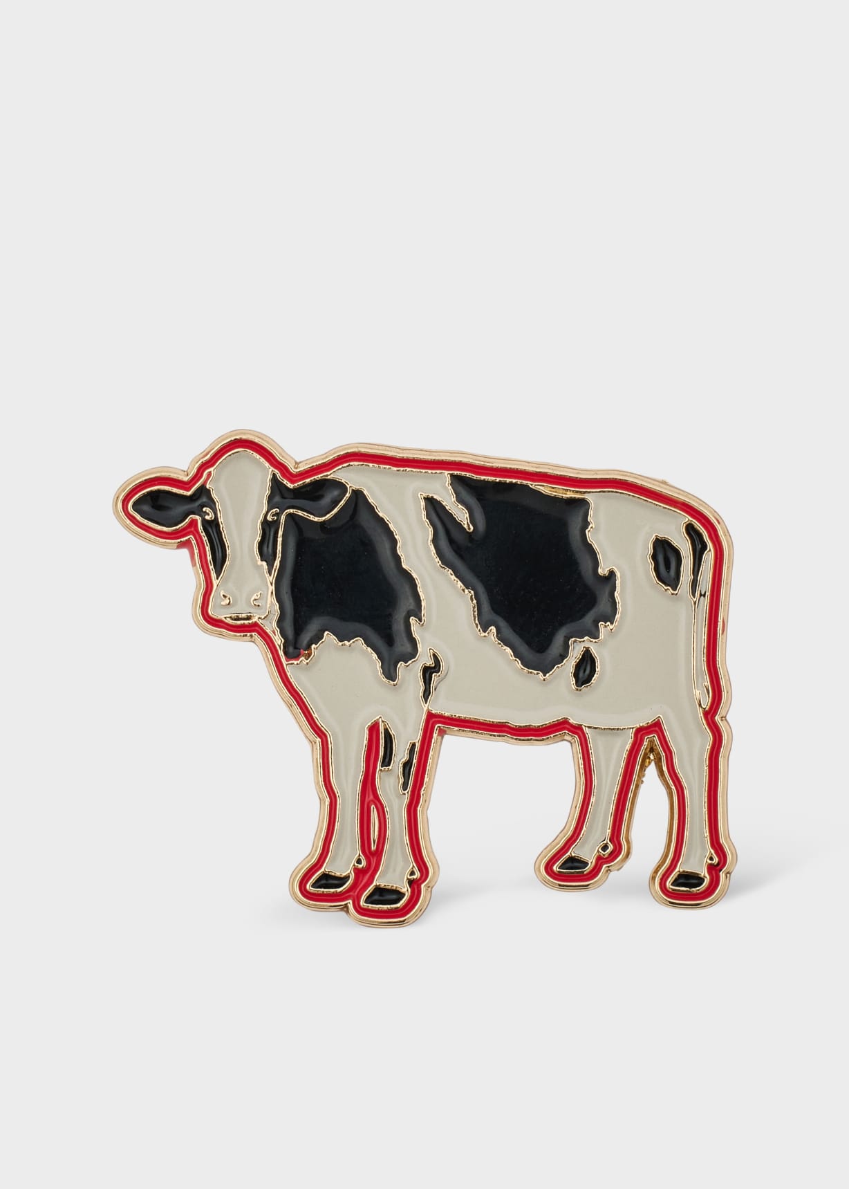 Paul Smith loves Barbour - Cow Pin Badge
