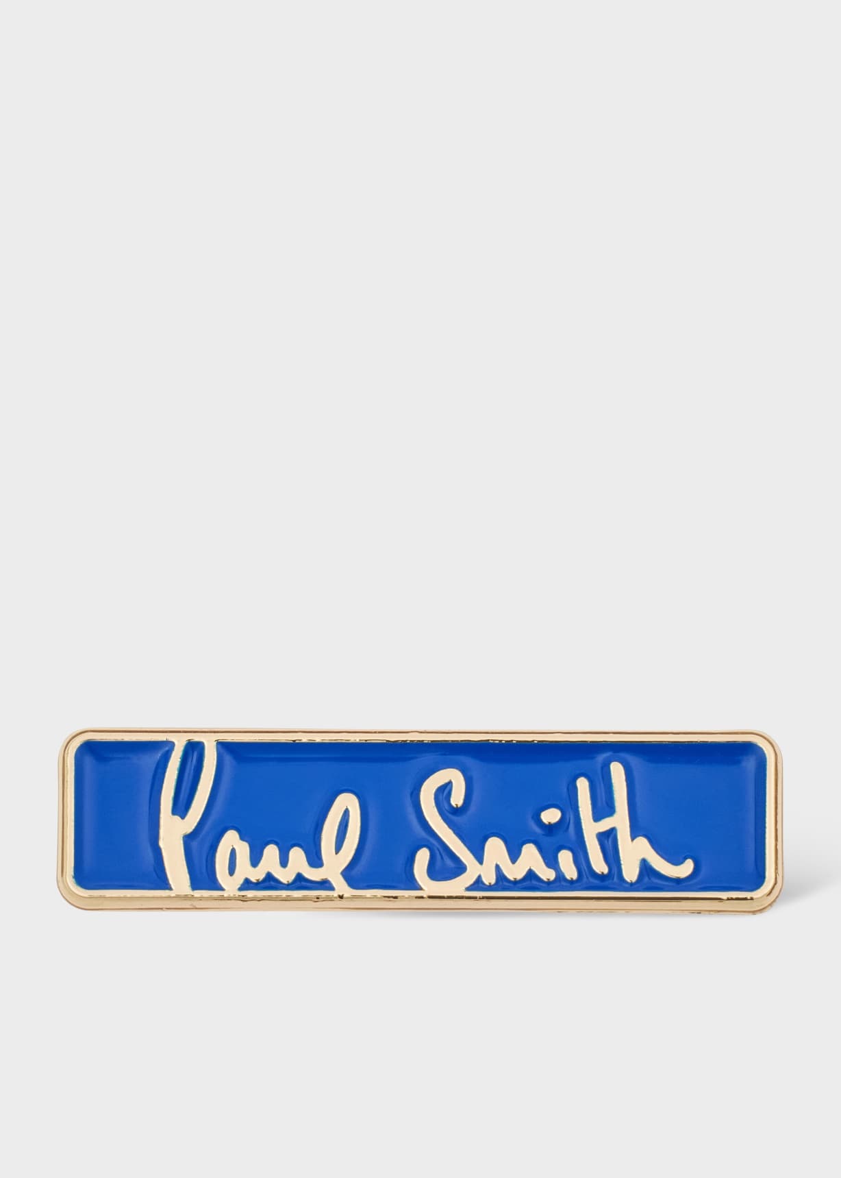 Paul Smith loves Barbour - Signature Logo Pin Badge
