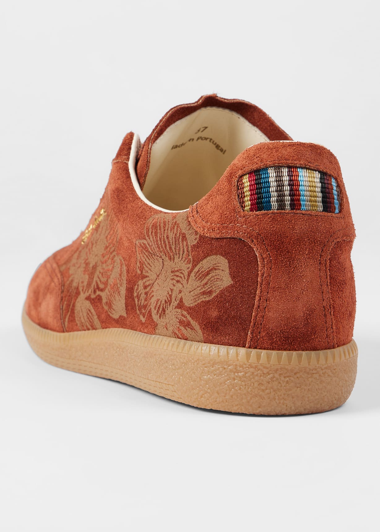 Women's Rust 'Como' Suede Trainers