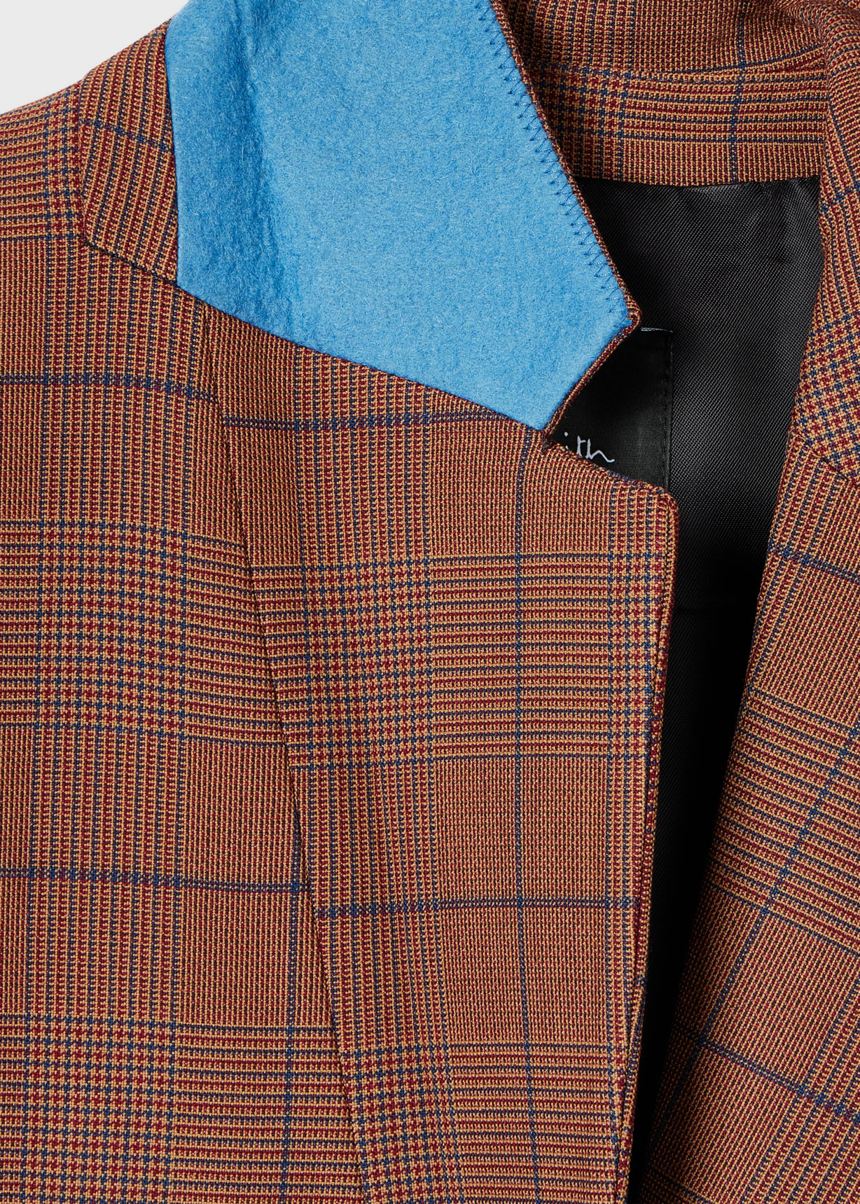 Women's Brown Check Jacket