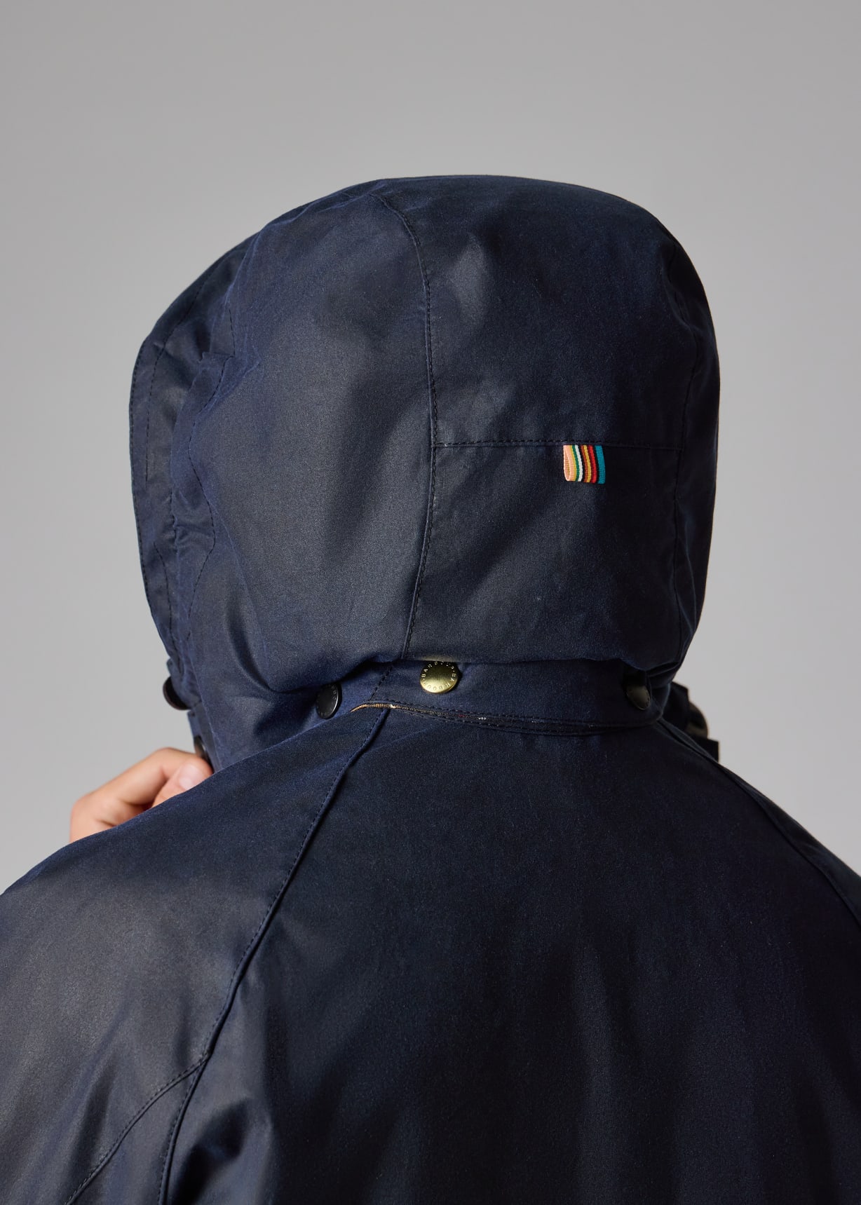 Paul Smith loves Barbour - Night Sky Waxed Hood