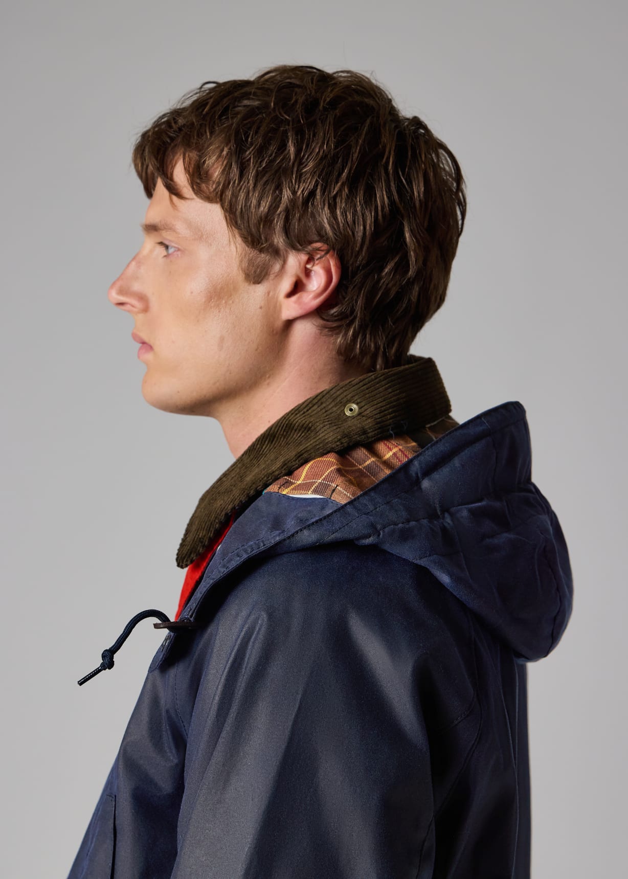 Paul Smith loves Barbour - Night Sky Waxed Hood
