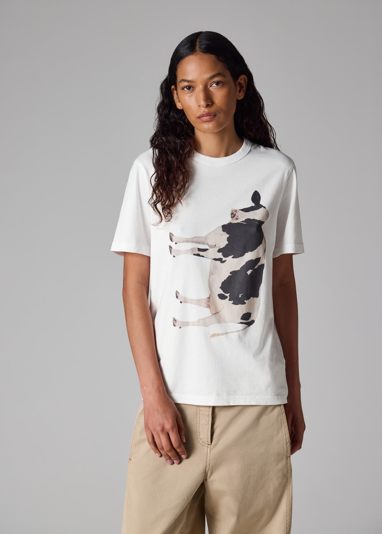 Paul Smith Loves Barbour - Cow Print T-Shirt