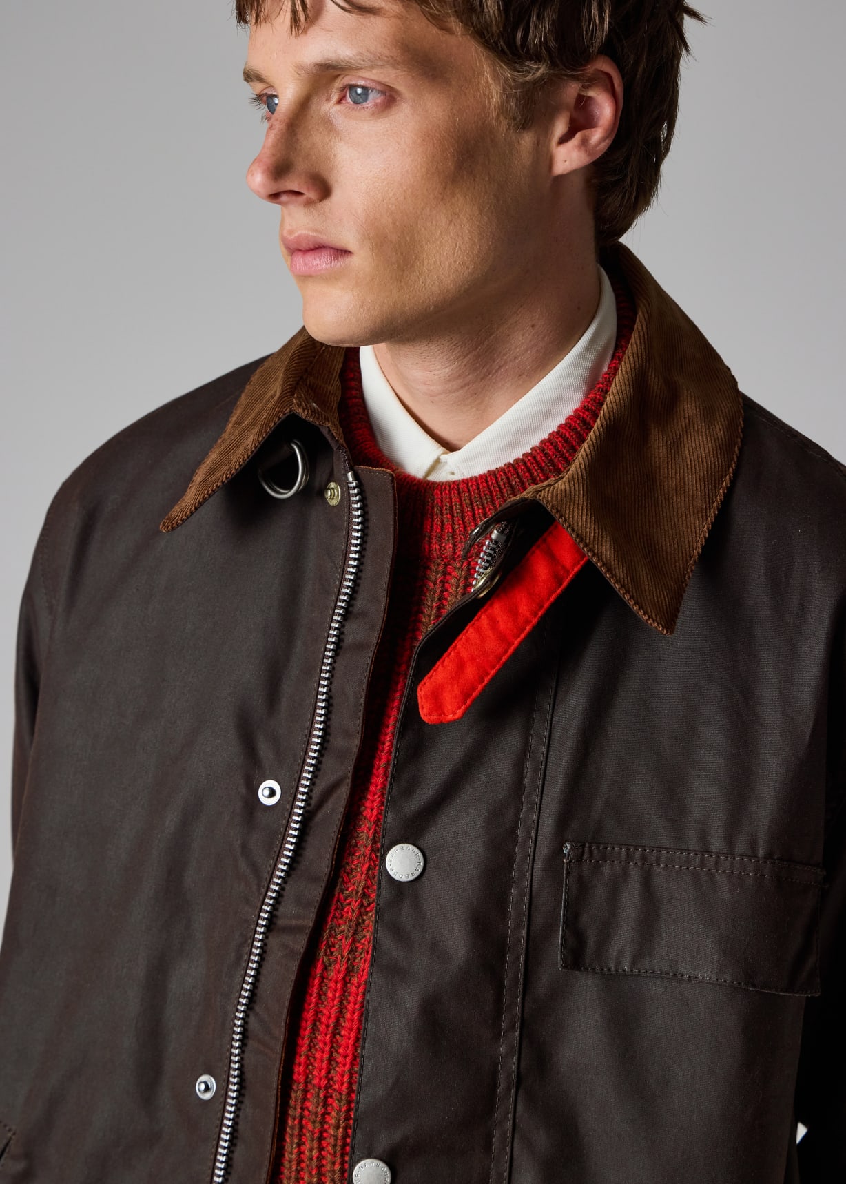 Paul Smith loves Barbour - Rustic Beeston Wax Jacket