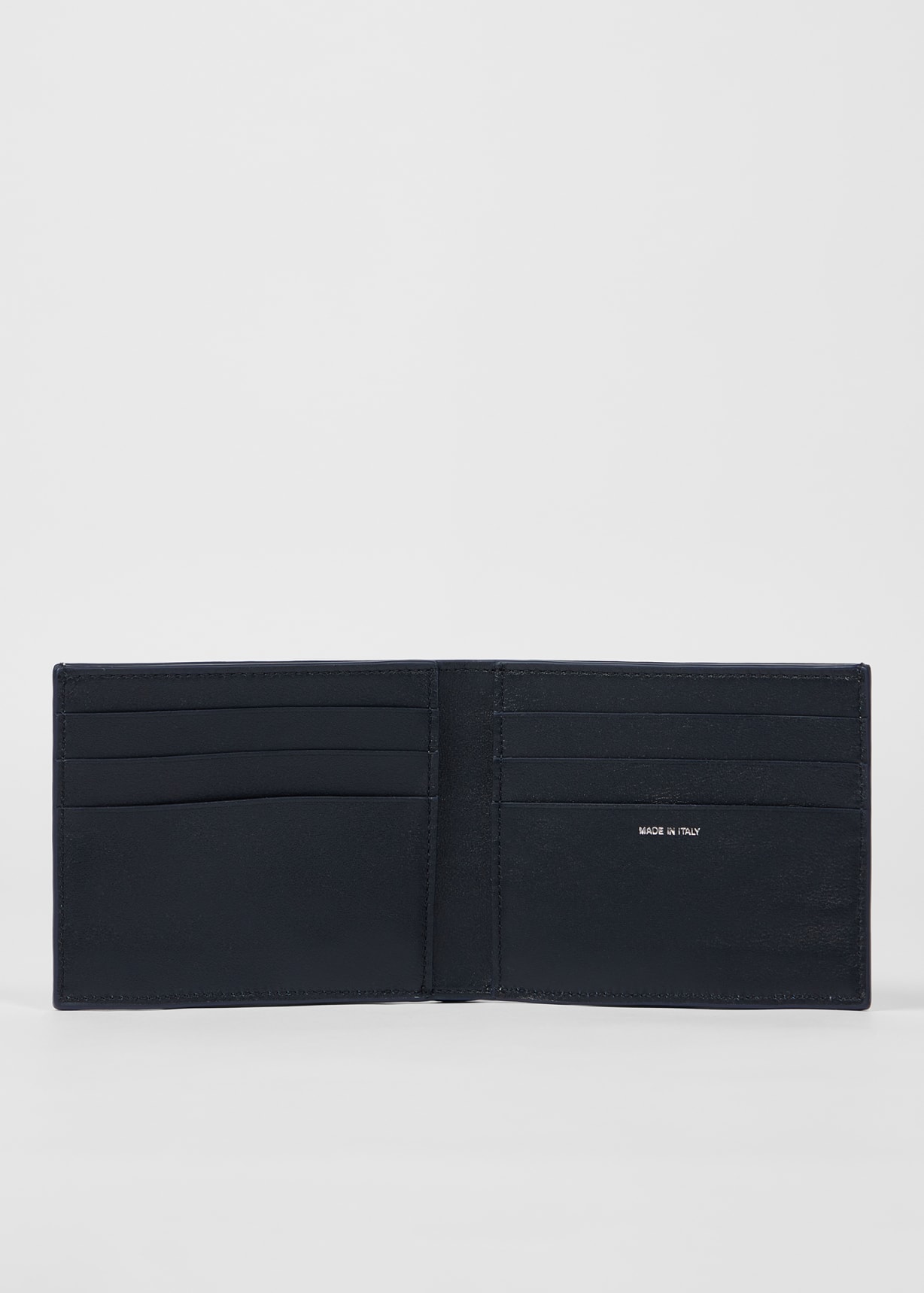 'Painted Signature Stripe' Compact Billfold Wallet