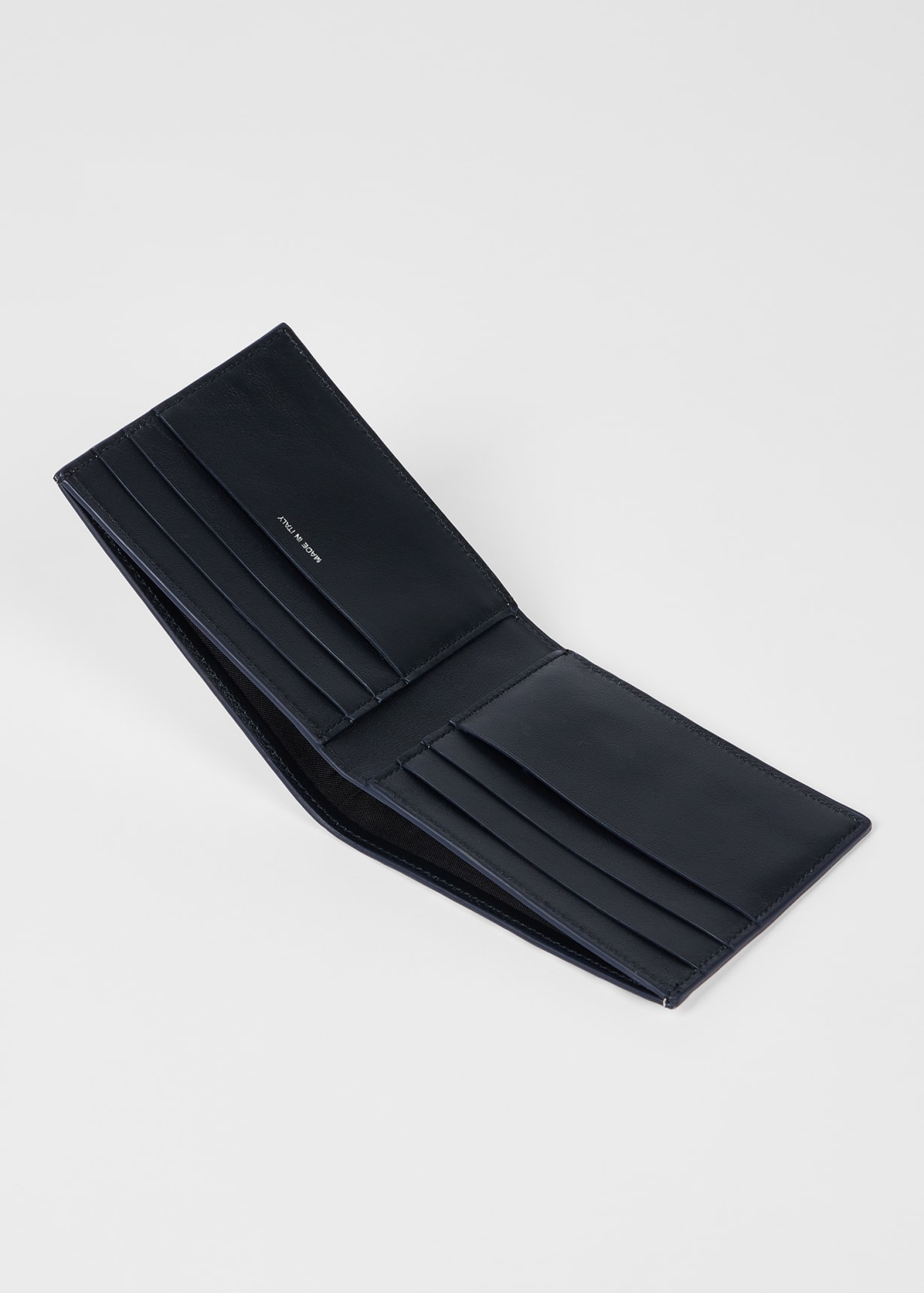 'Painted Signature Stripe' Compact Billfold Wallet