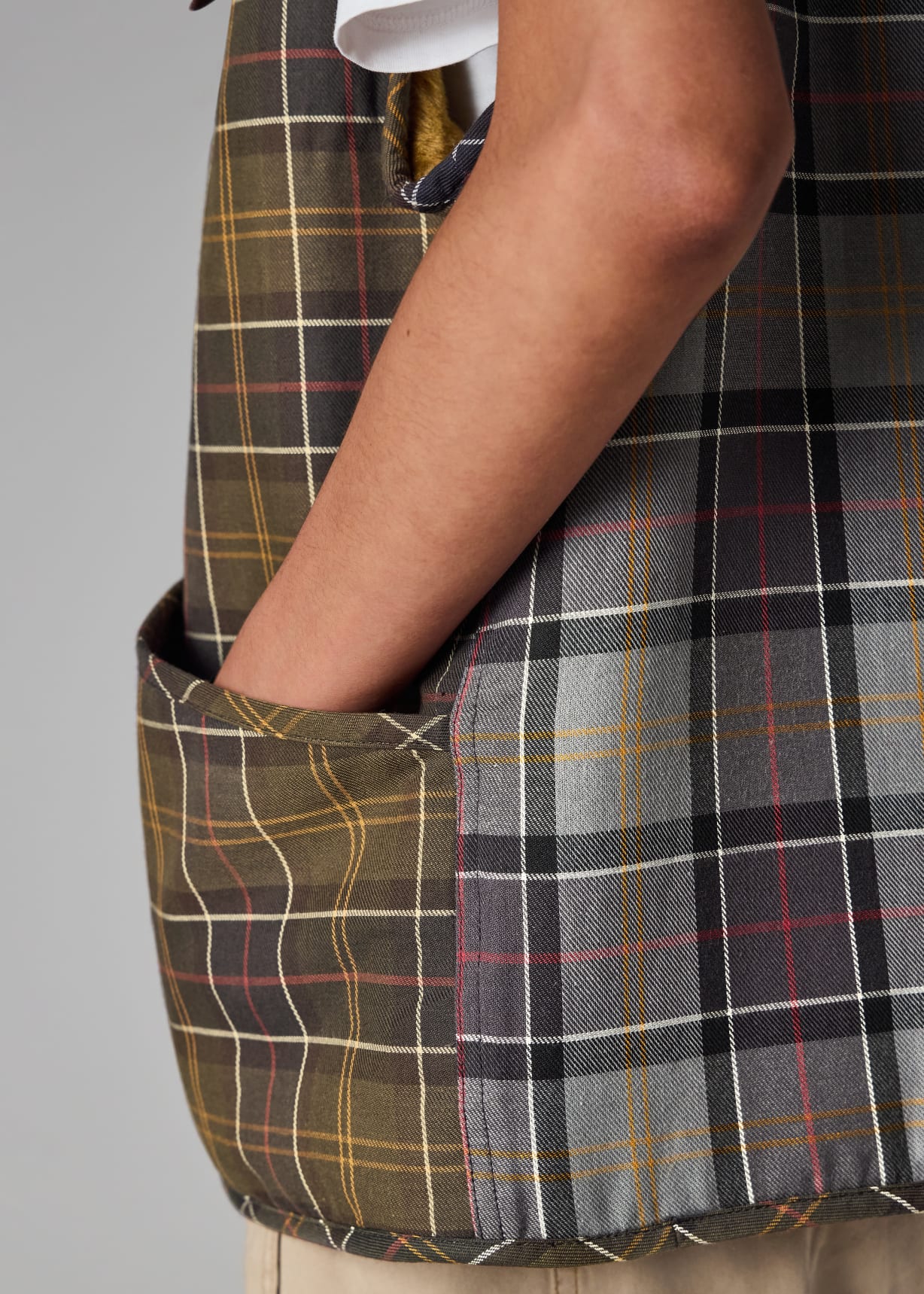 Paul Smith loves Barbour - Mixed Tartan Warm Pile Liner