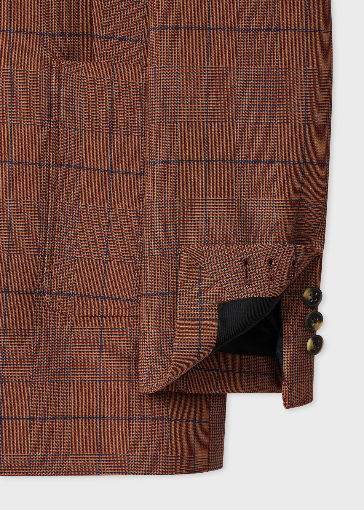 Women's Brown Check Suit