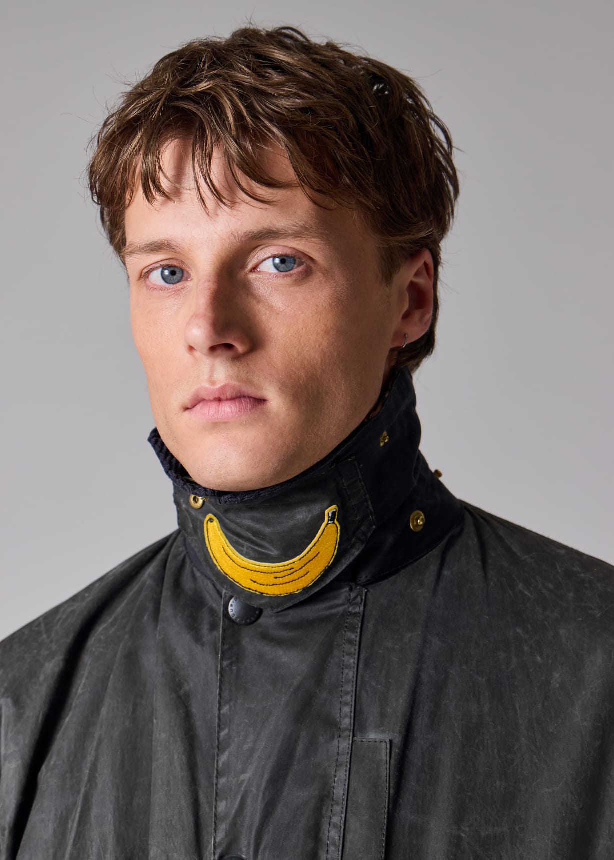 Paul Smith Loves Barbour - Re-Loved Navy Waxed Jacket