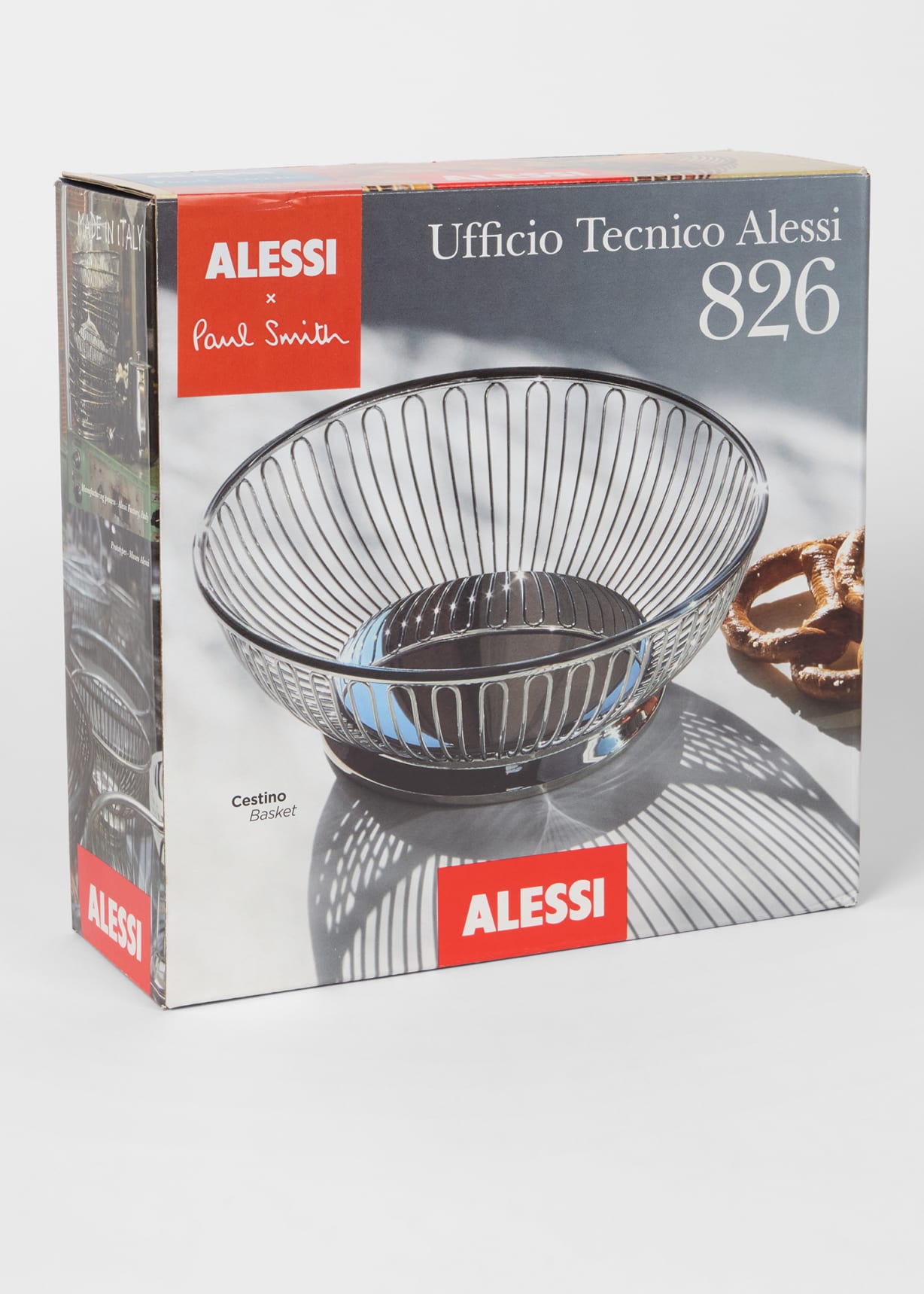 Alessi x Paul Smith - Pastry Face Wire Basket