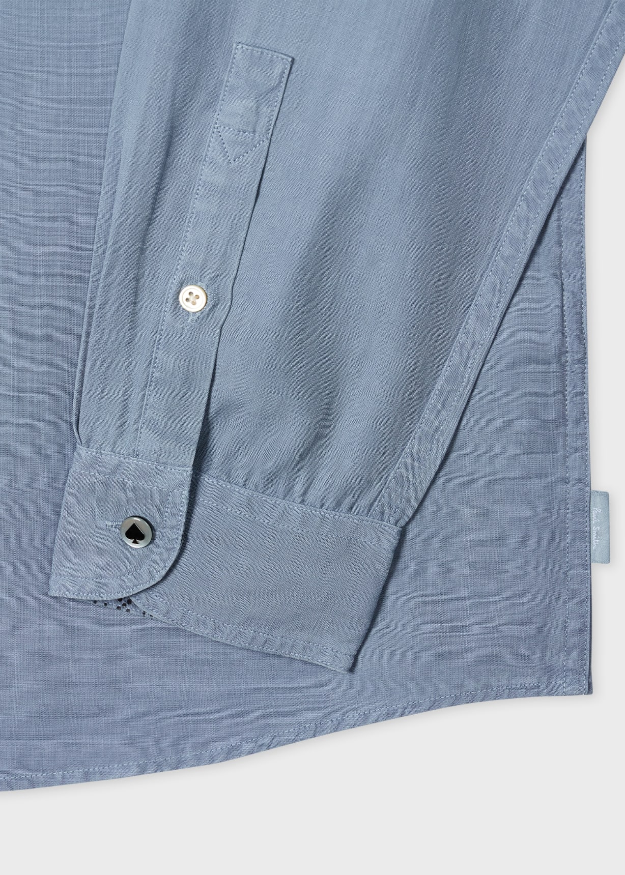 Men's Light Blue Lyocell-Cotton Shirt