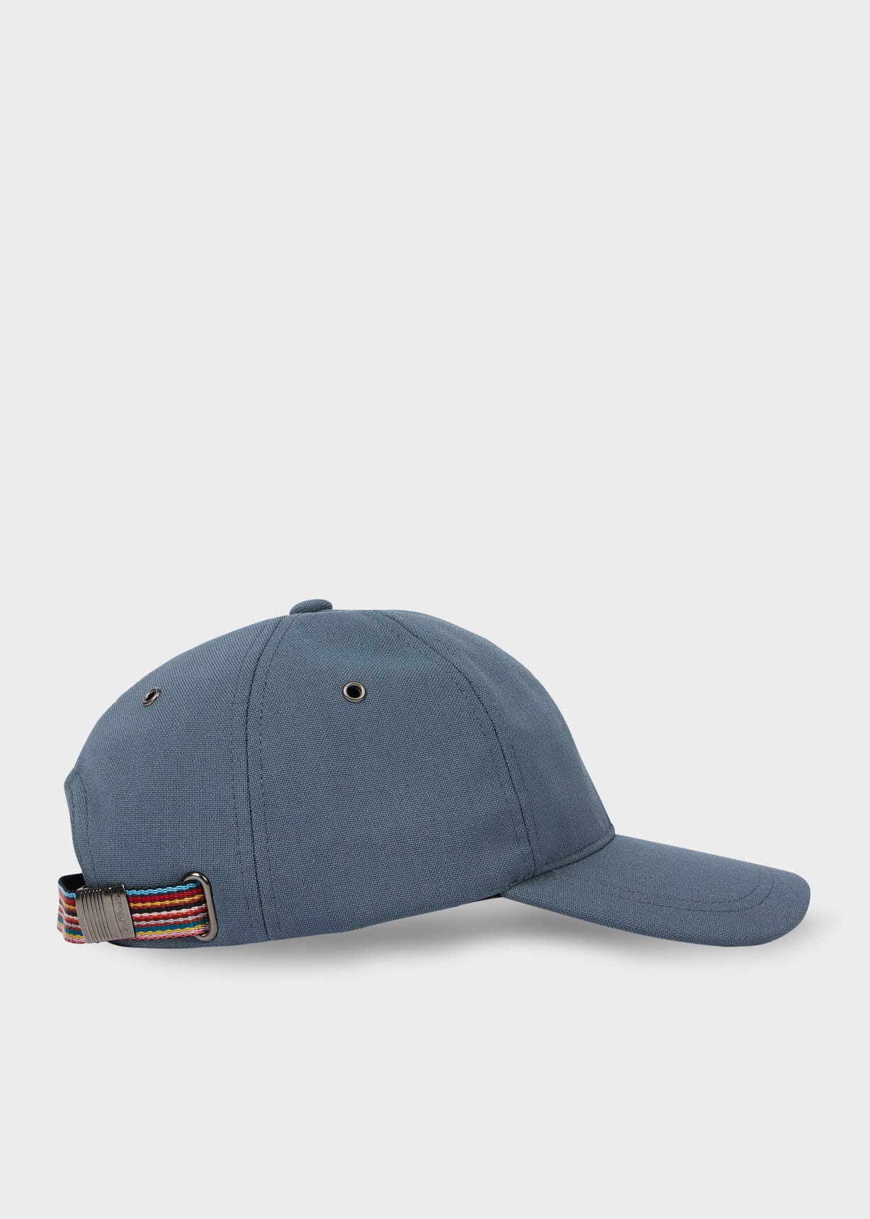 Blue Wool Baseball Cap