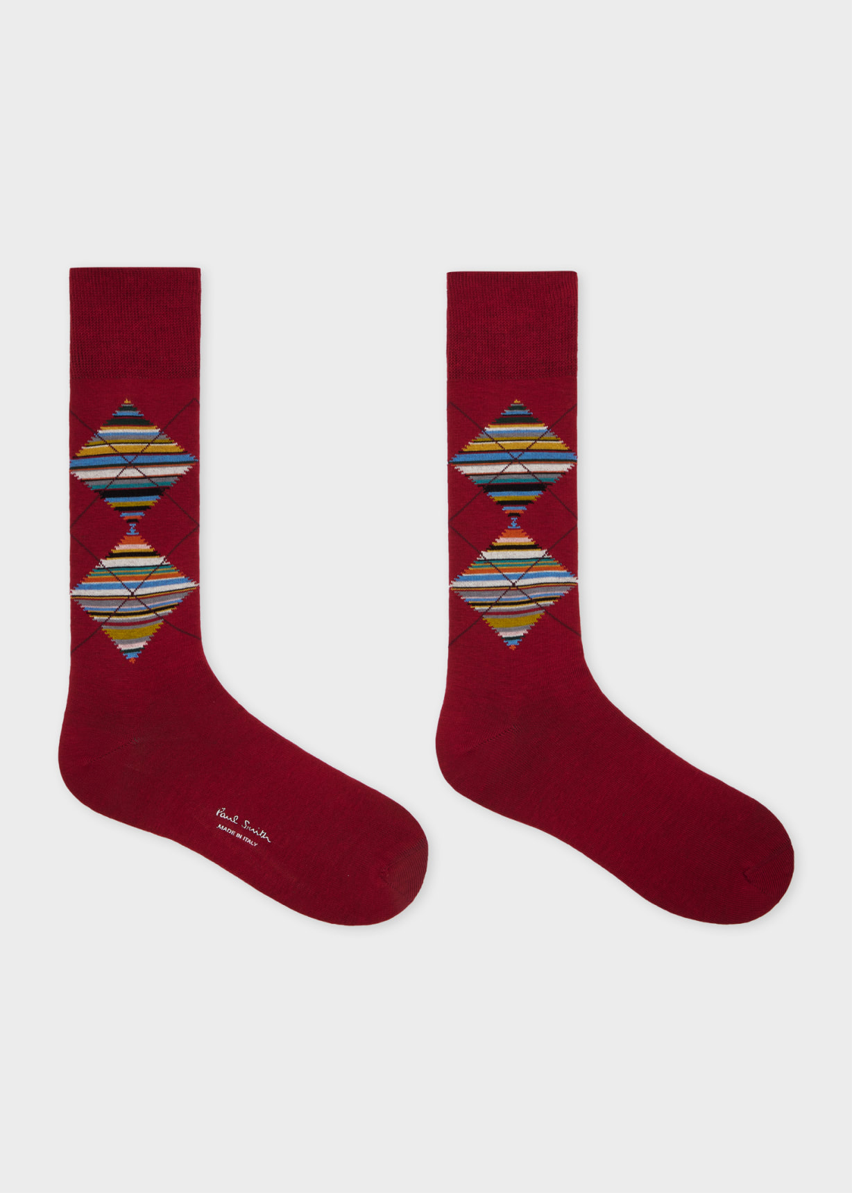 Men's 'Signature Stripe' Argyle Socks Three Pack