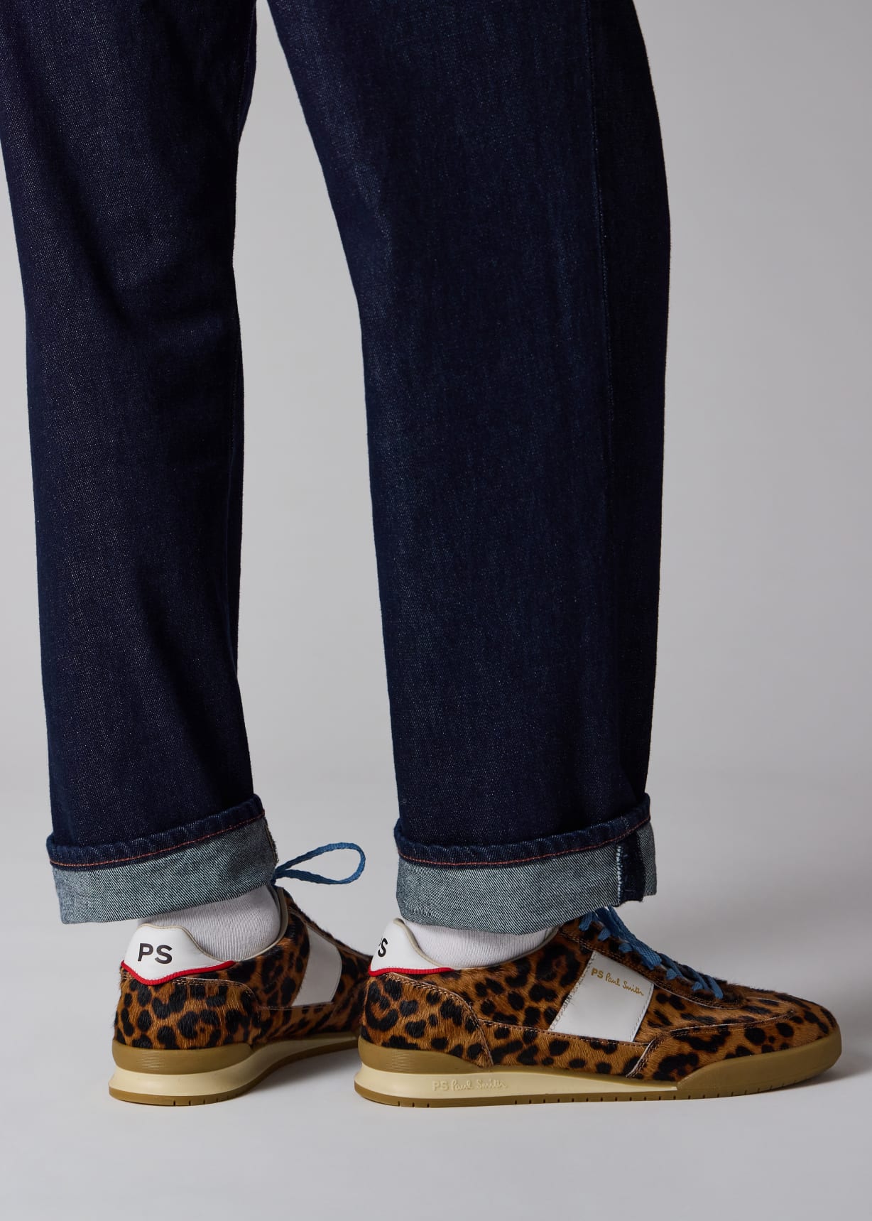 Men's Leopard Print 'Dover' Trainers
