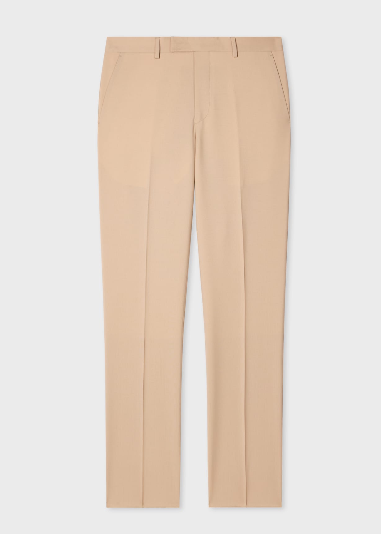 Men's Light Tan Wool-Mohair Suit