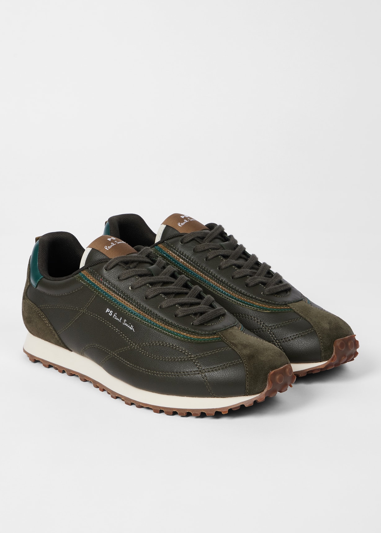 Baskets Homme Kaki 'Haskell'