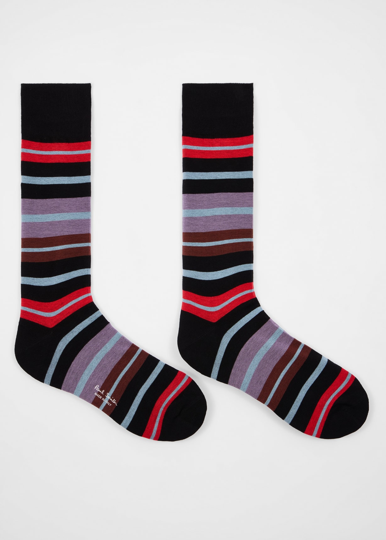 Men's Black Stripe Socks