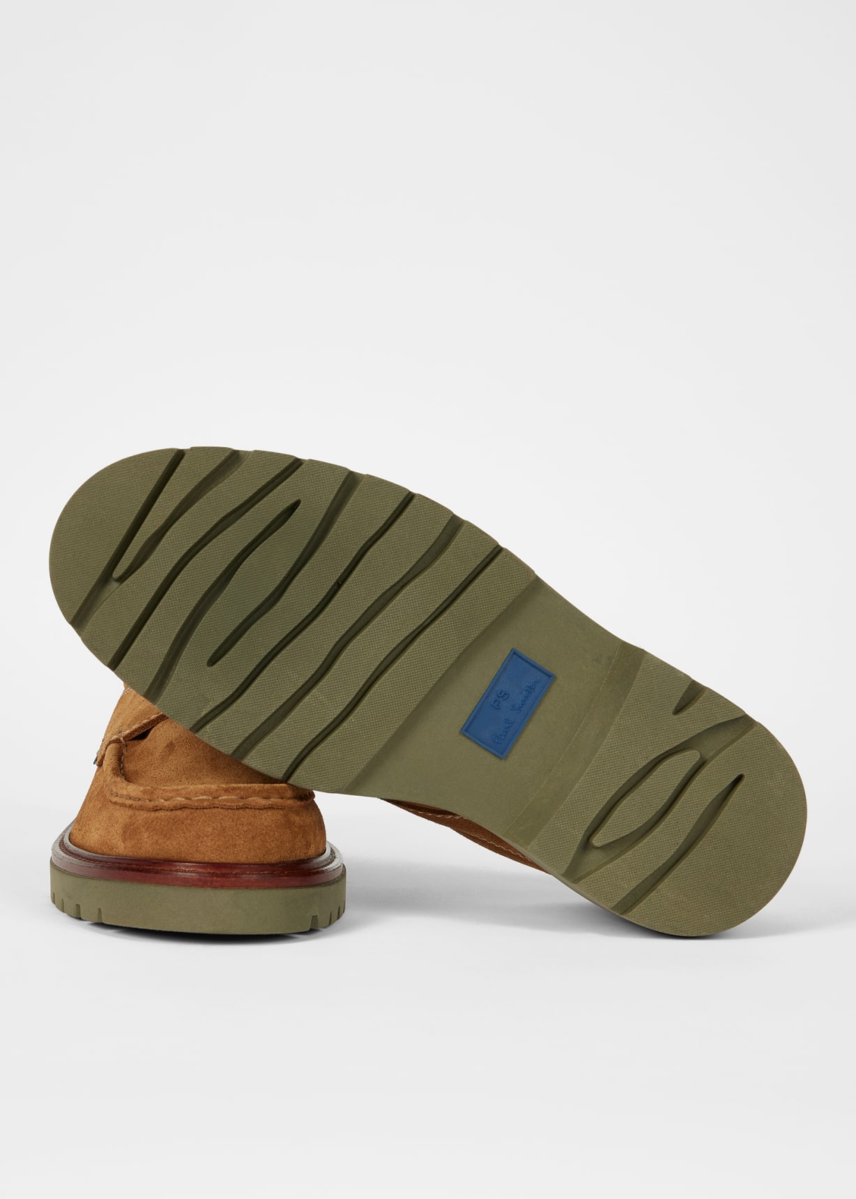 Men's Tan Suede 'Rooster' Shoes