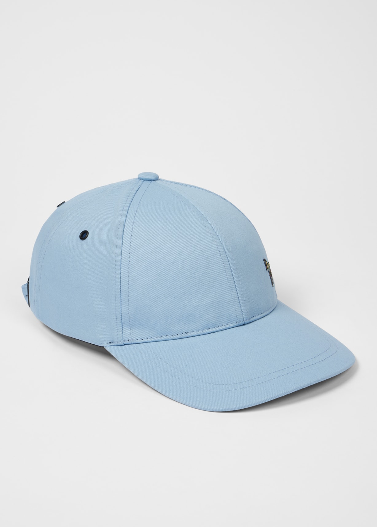 Men's Pale Blue Zebra Logo Baseball Cap