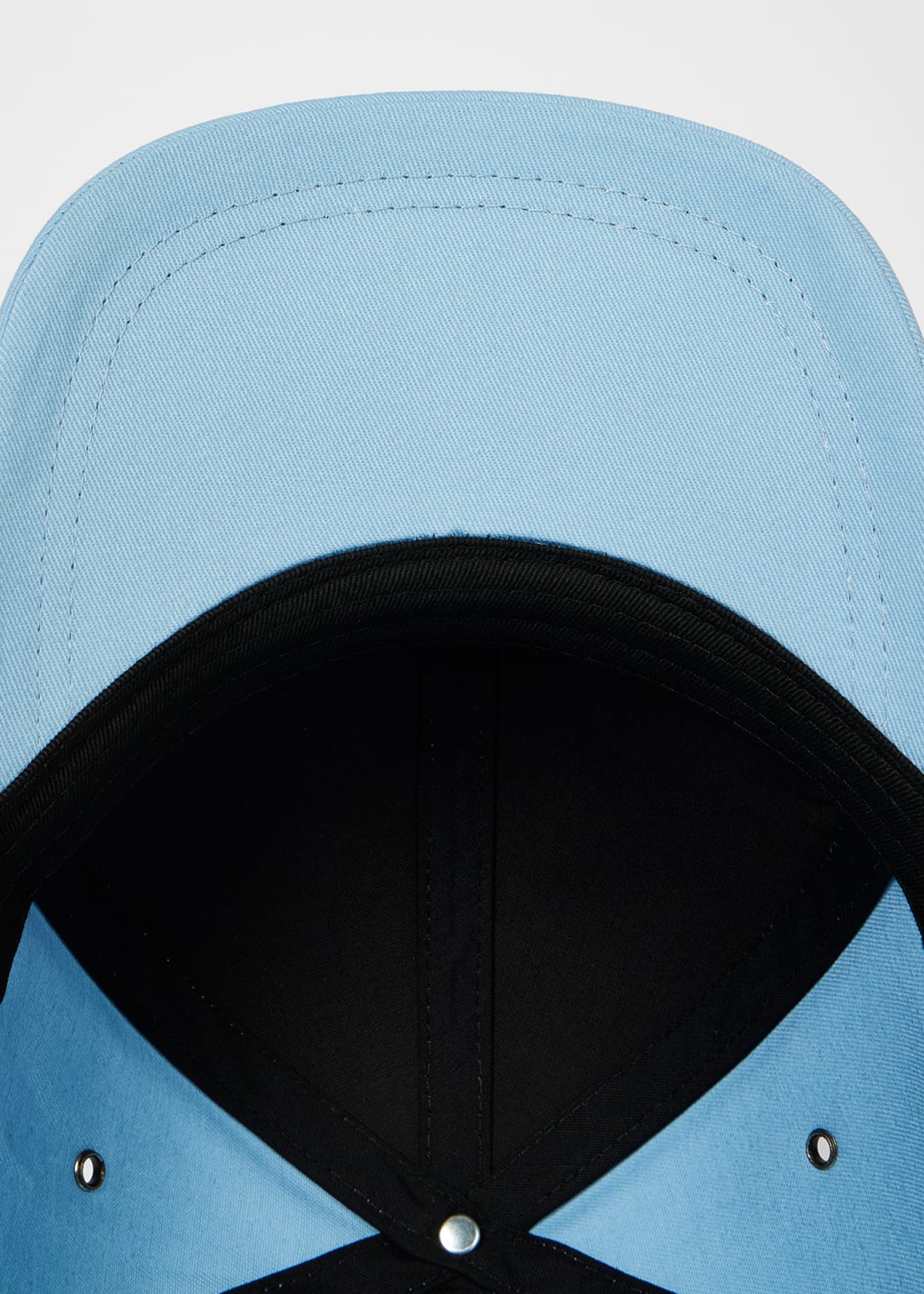 Men's Pale Blue Zebra Logo Baseball Cap