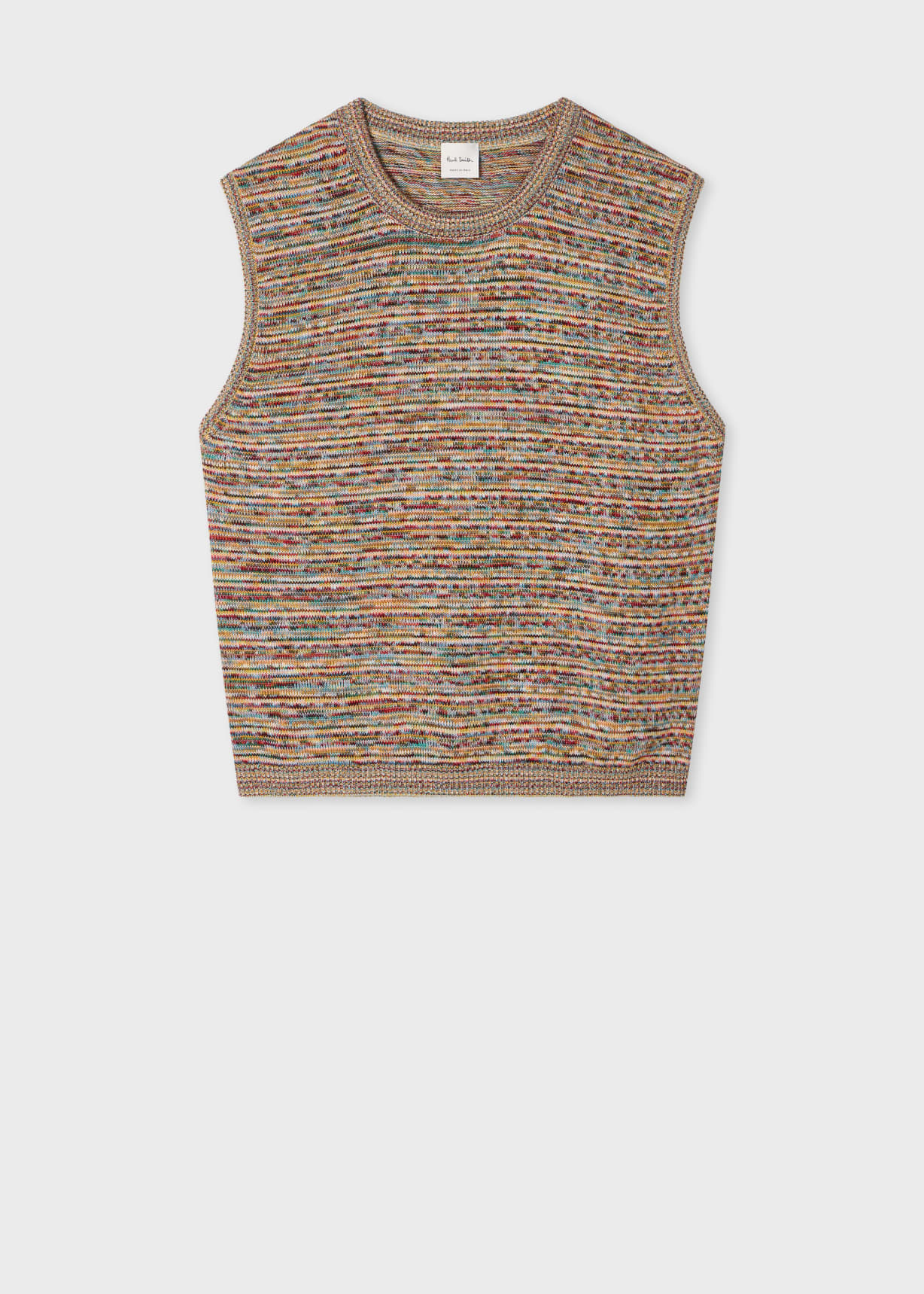 Women's Knitted 'Signature Stripe' Tank Top Paul Smith