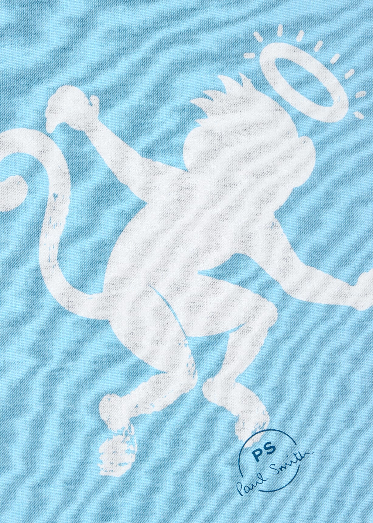 Men's 'Angel Monkey' Print T-Shirt