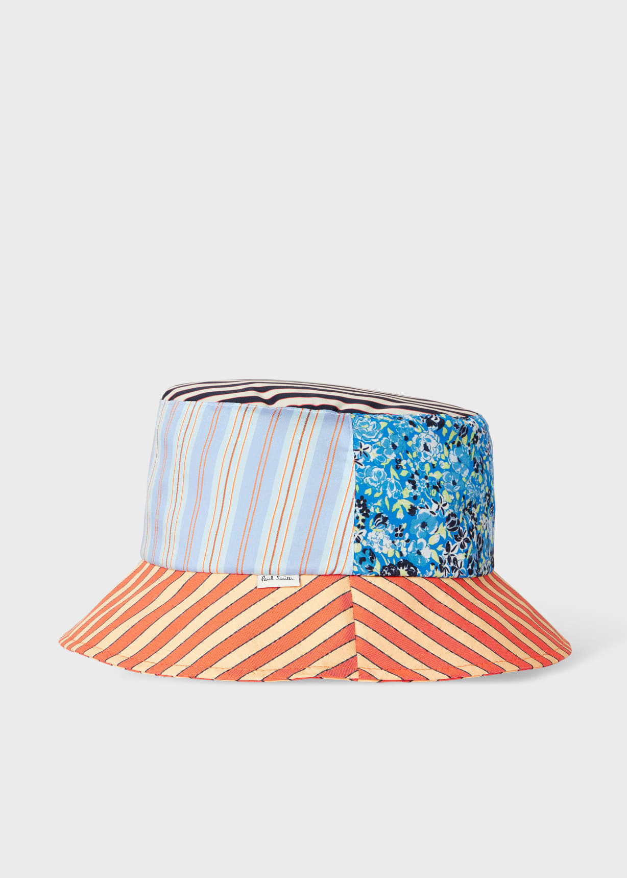 Men's Floral Stripe Bucket Hat