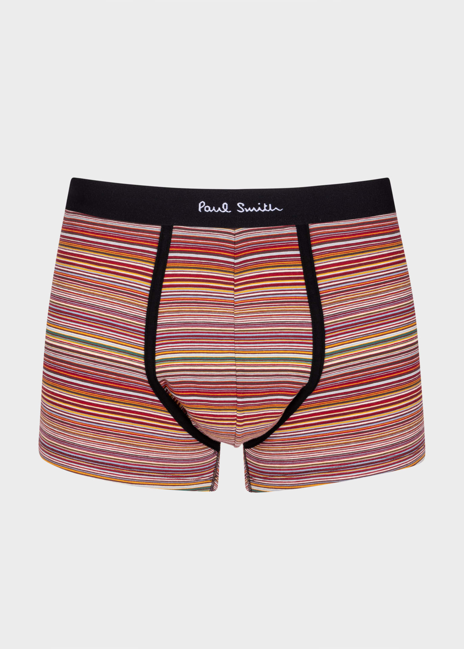 Men's Multicolour 'Signature Stripe' Boxer Briefs Seven Pack