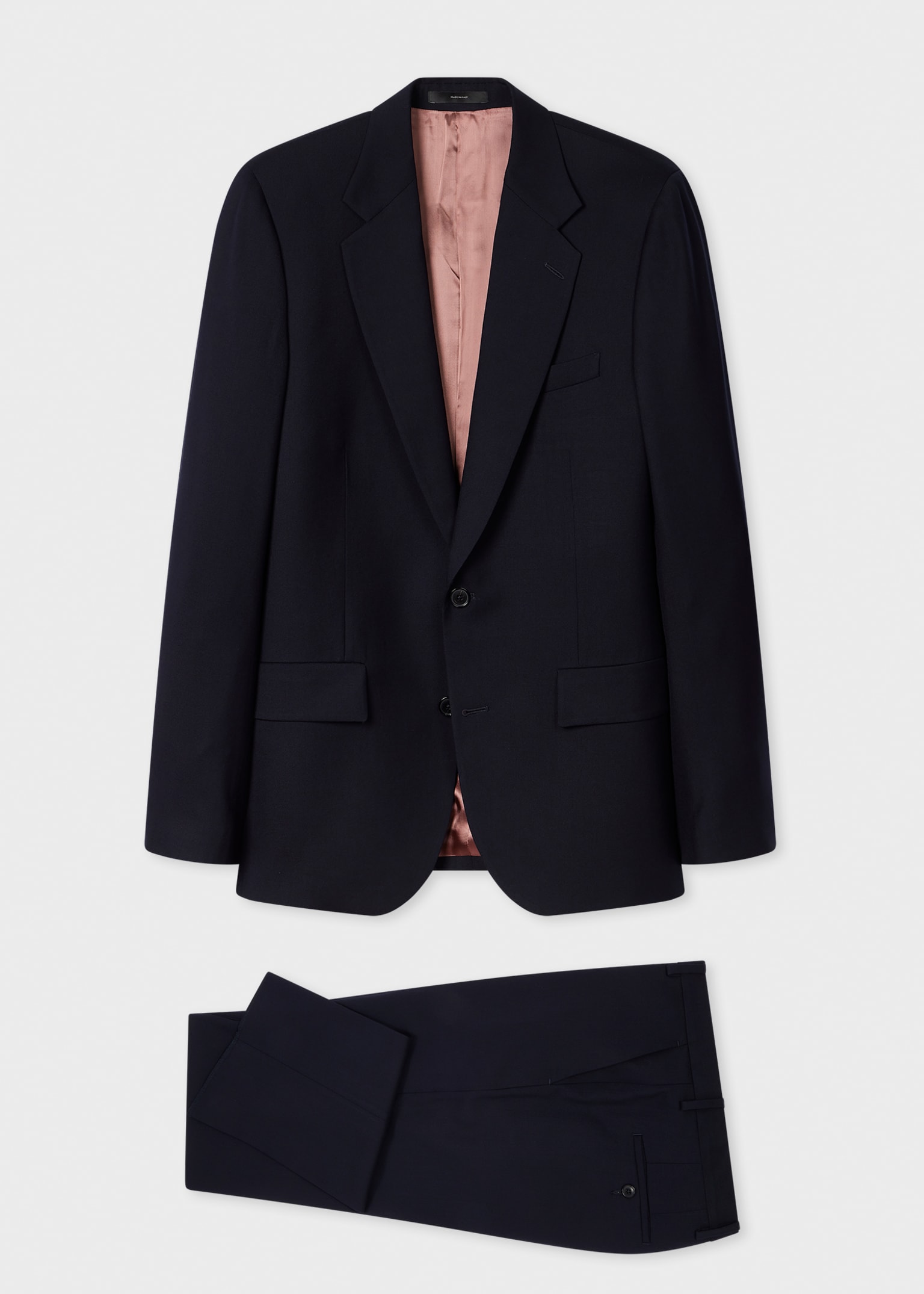 The Mayfair - Dark Navy Wool 'A Suit To Travel In'
