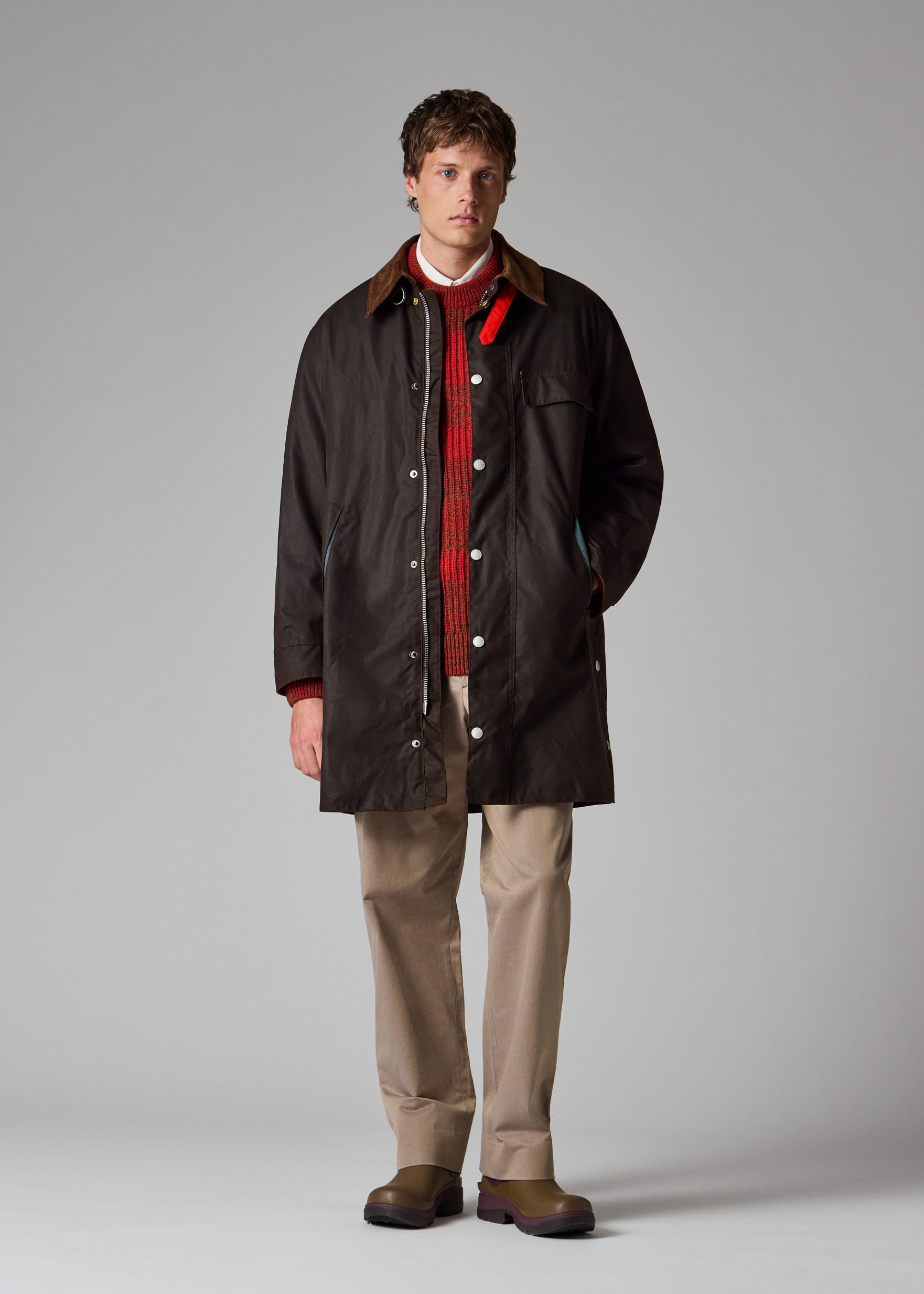 Paul Smith loves Barbour - Rustic Beeston Wax Jacket