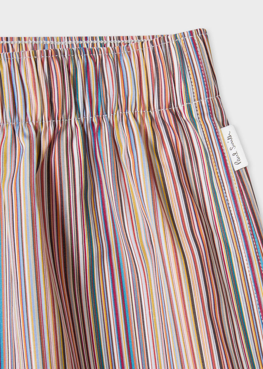 Men's 'Signature Stripe' Cotton Boxer Shorts