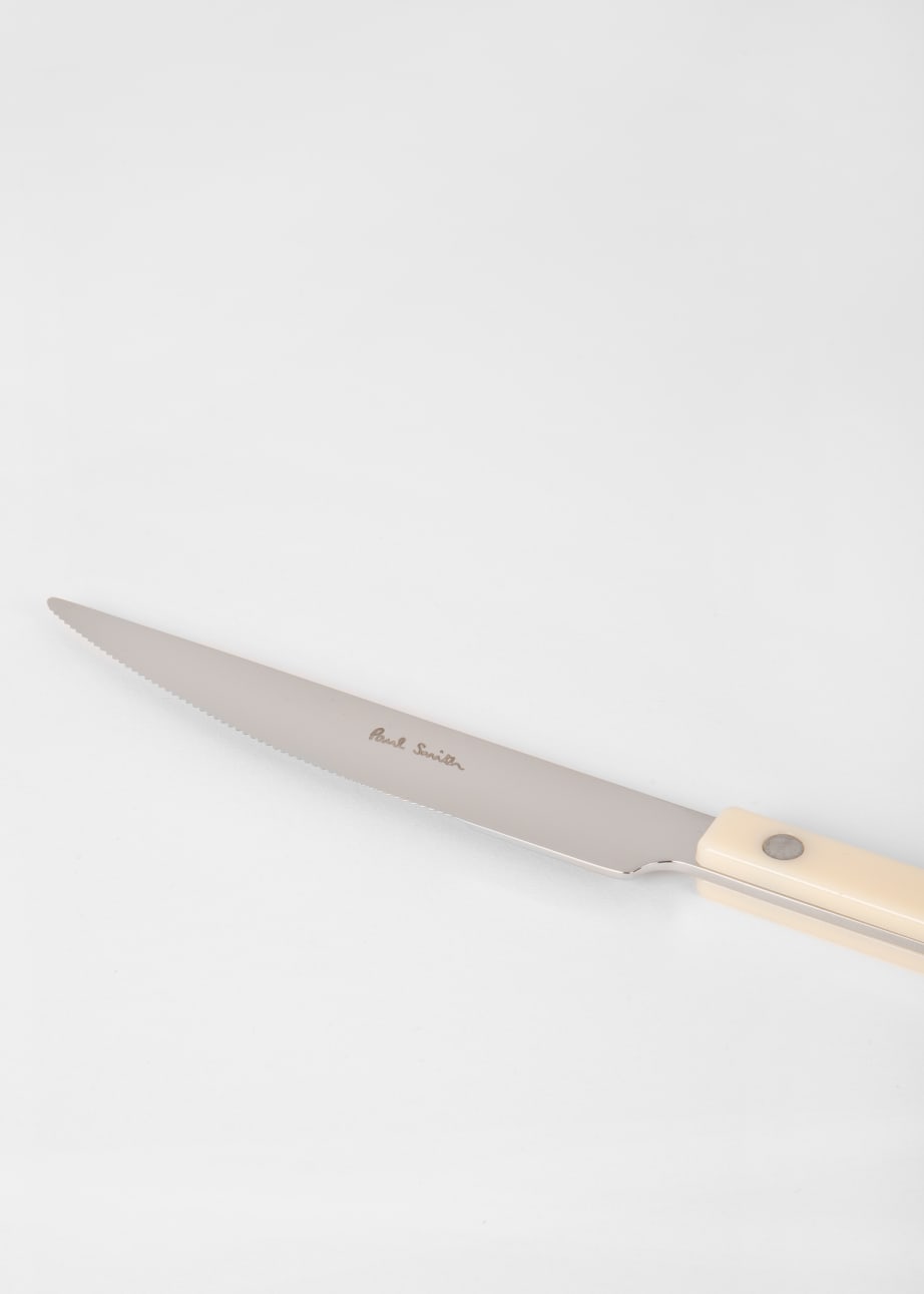 Ivory 4 Piece 'Bistrot' Cutlery Set - Sabre x Paul Smith