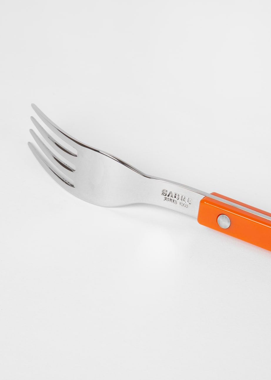 Orange 4 Piece 'Bistrot' Cutlery Set - Sabre x Paul Smith