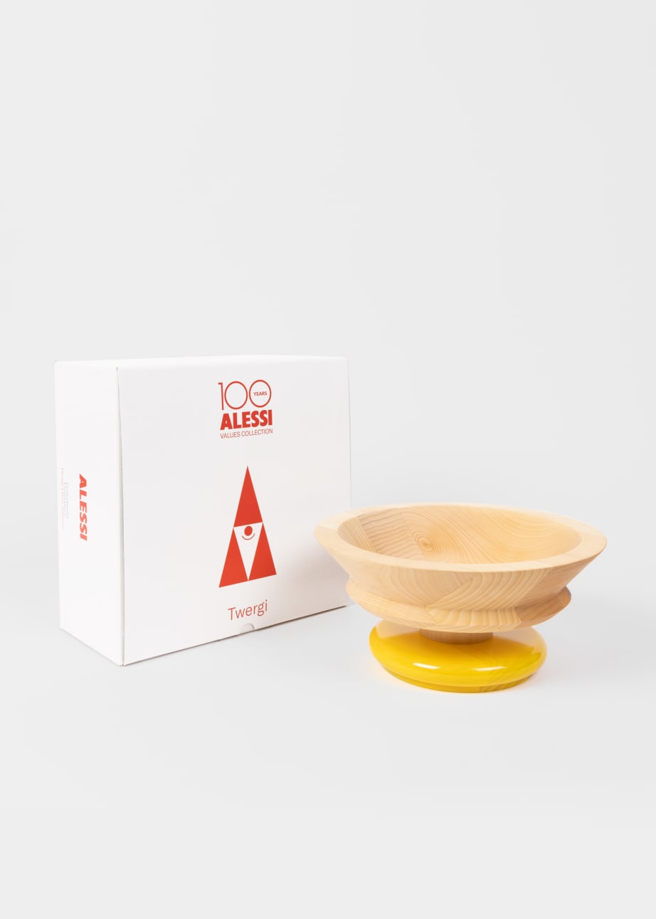 Alessi 'Twergi' Limewood Centrepiece by Ettore Sottsass