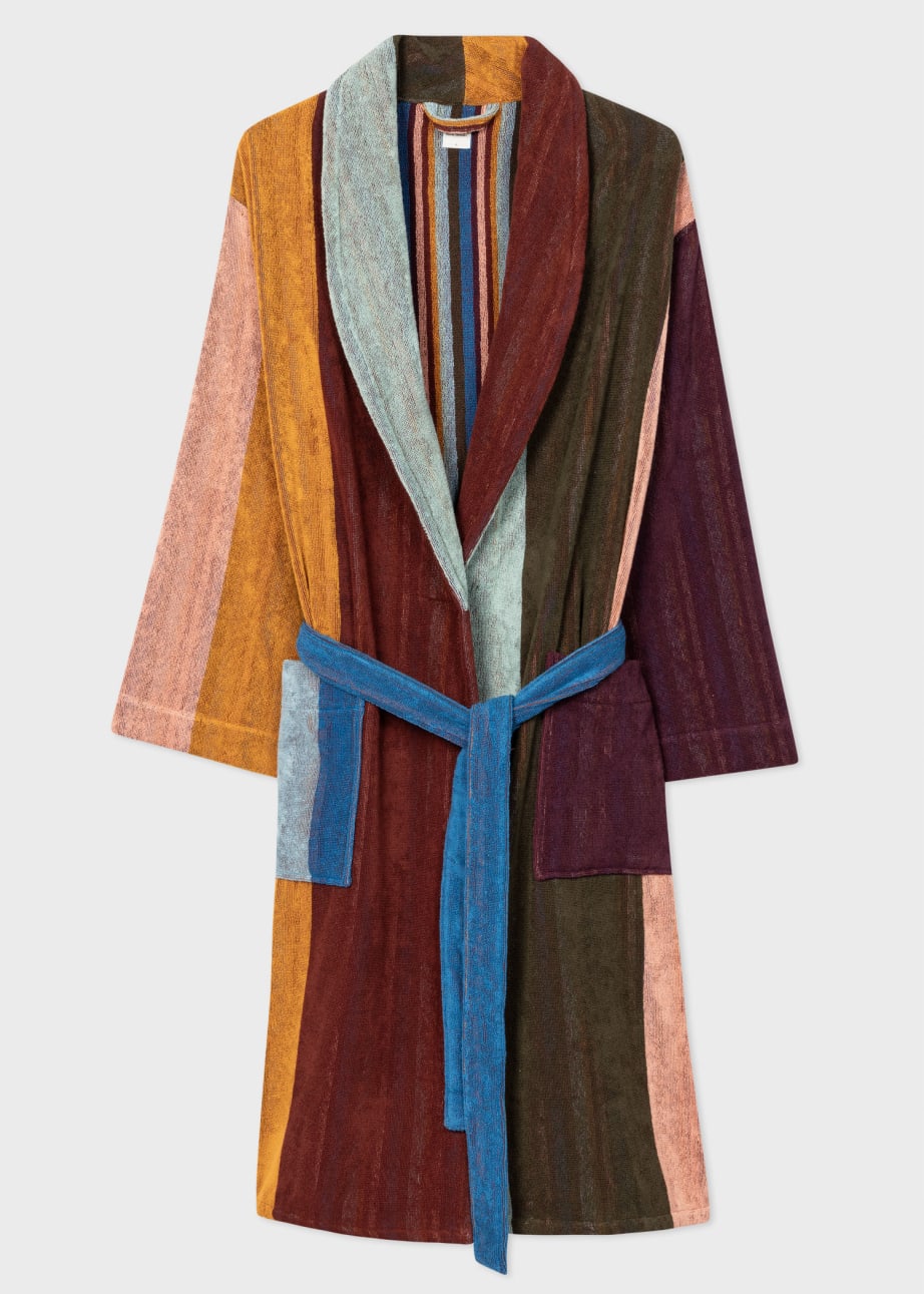 Artist Stripe' Towelling Dressing Gown