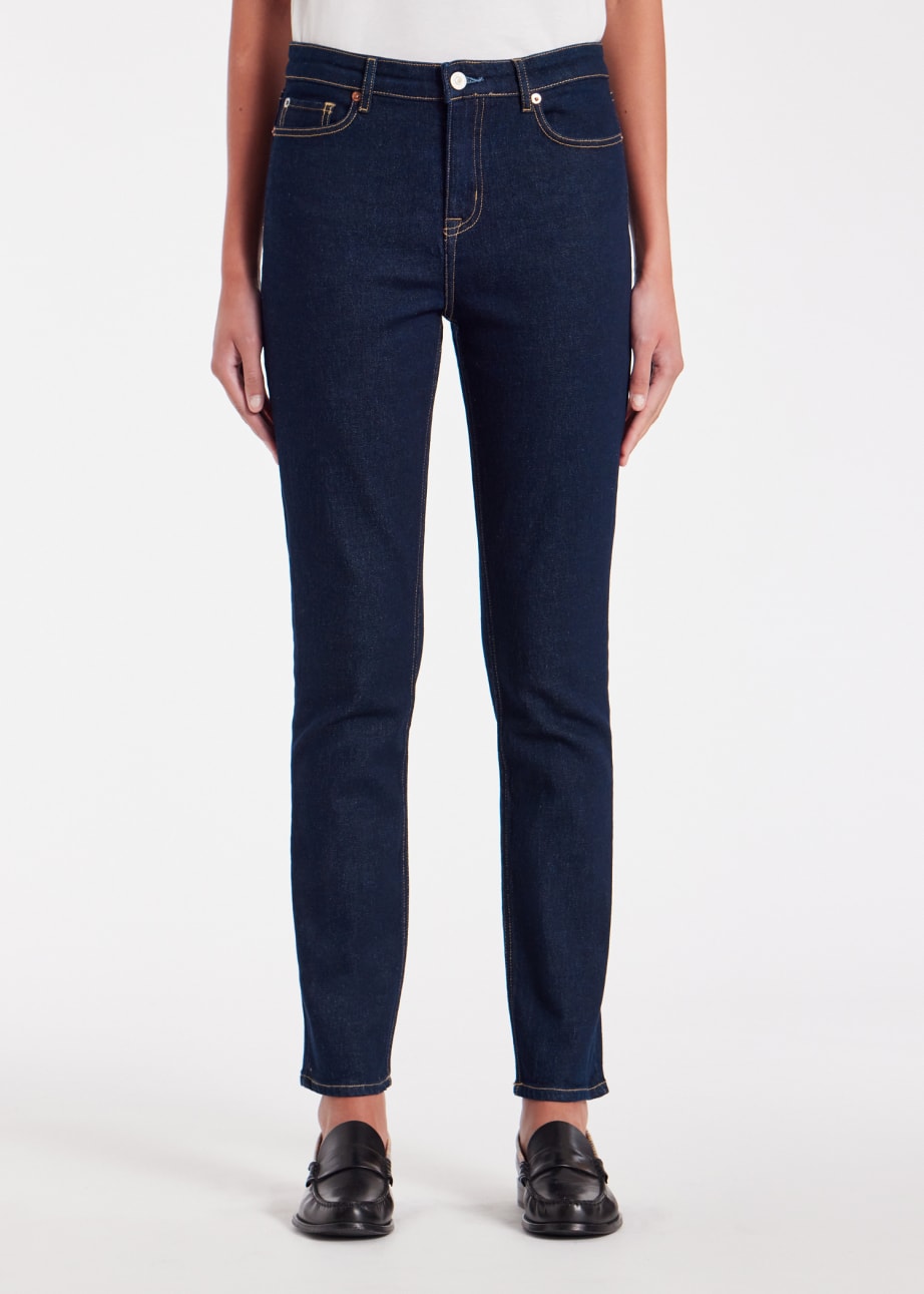 Women's Indigo Rinse Slim-Fit 'Happy' Jeans