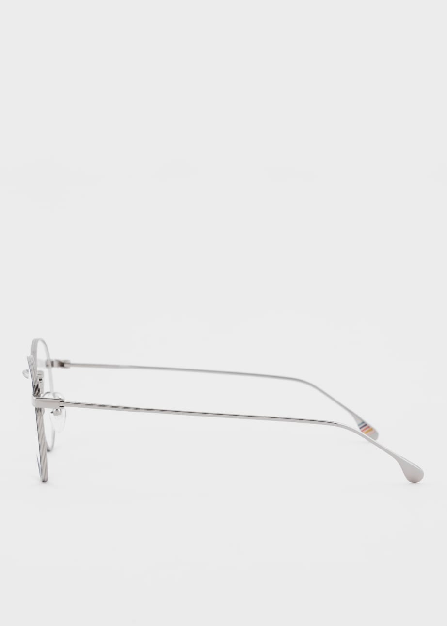 Silver and Blue 'Hoxton' Spectacles