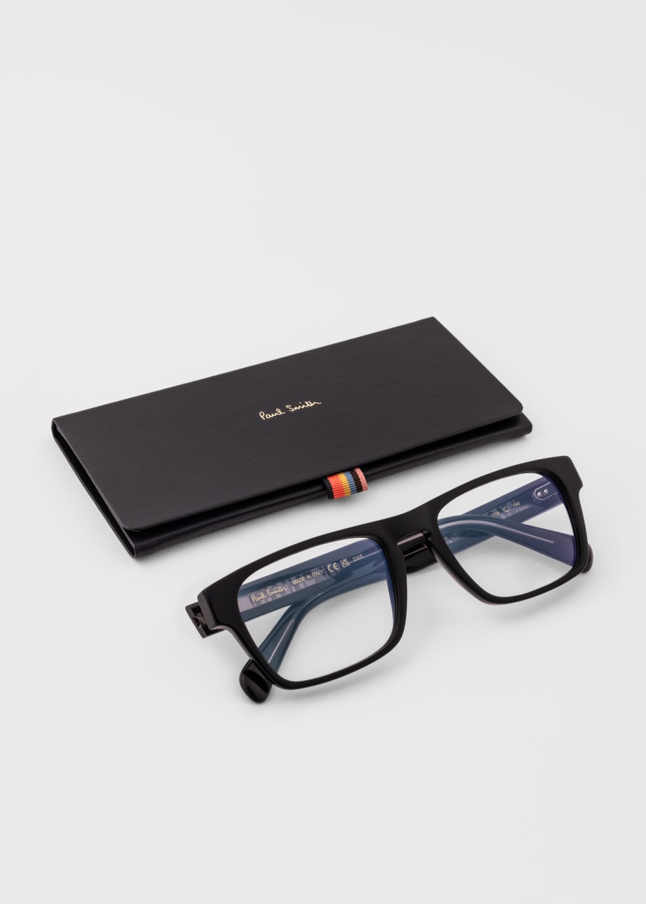 Black 'Harrow' Spectacles