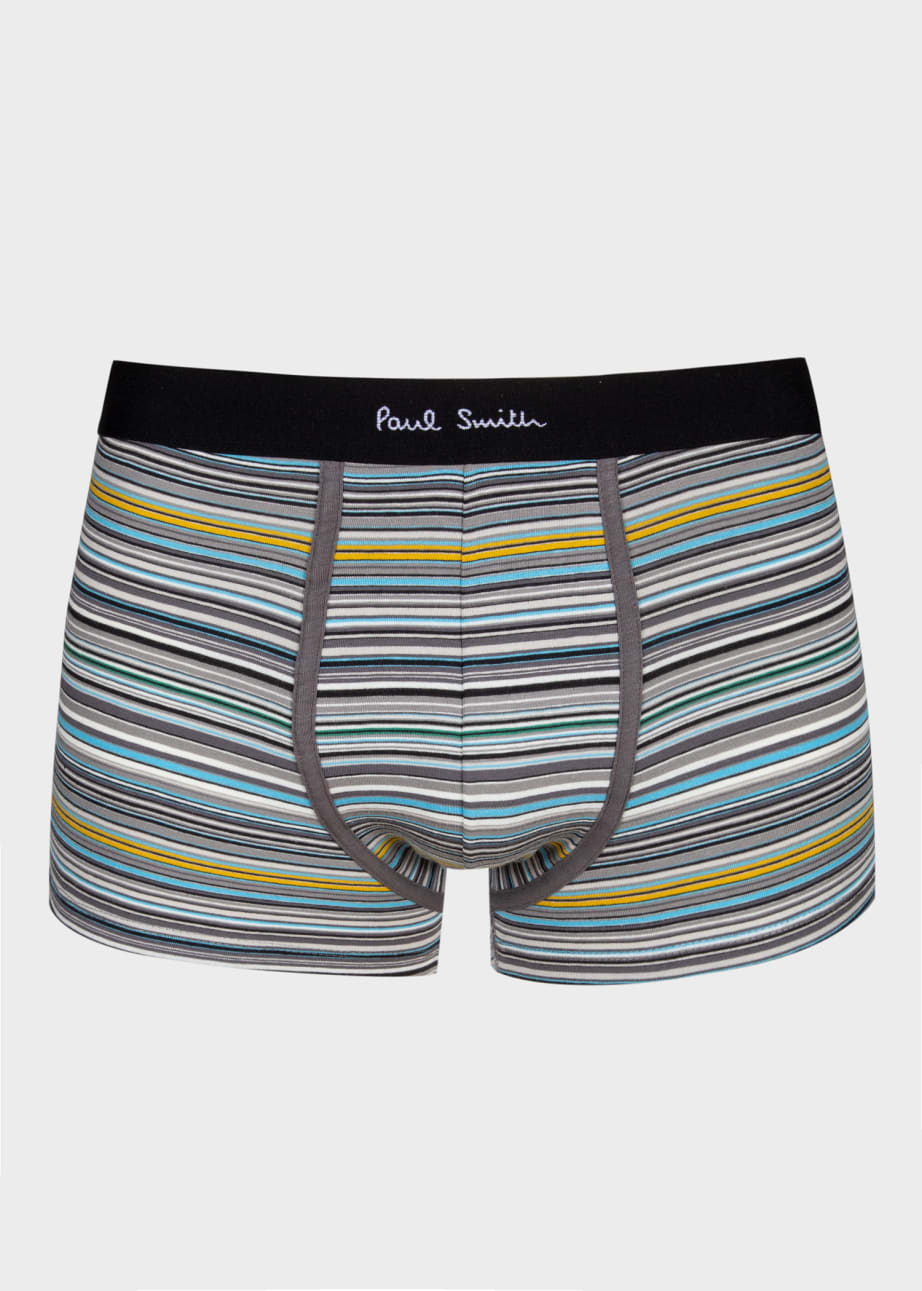 Men's 'Signature Stripe' Mixed Boxer Briefs Seven Pack