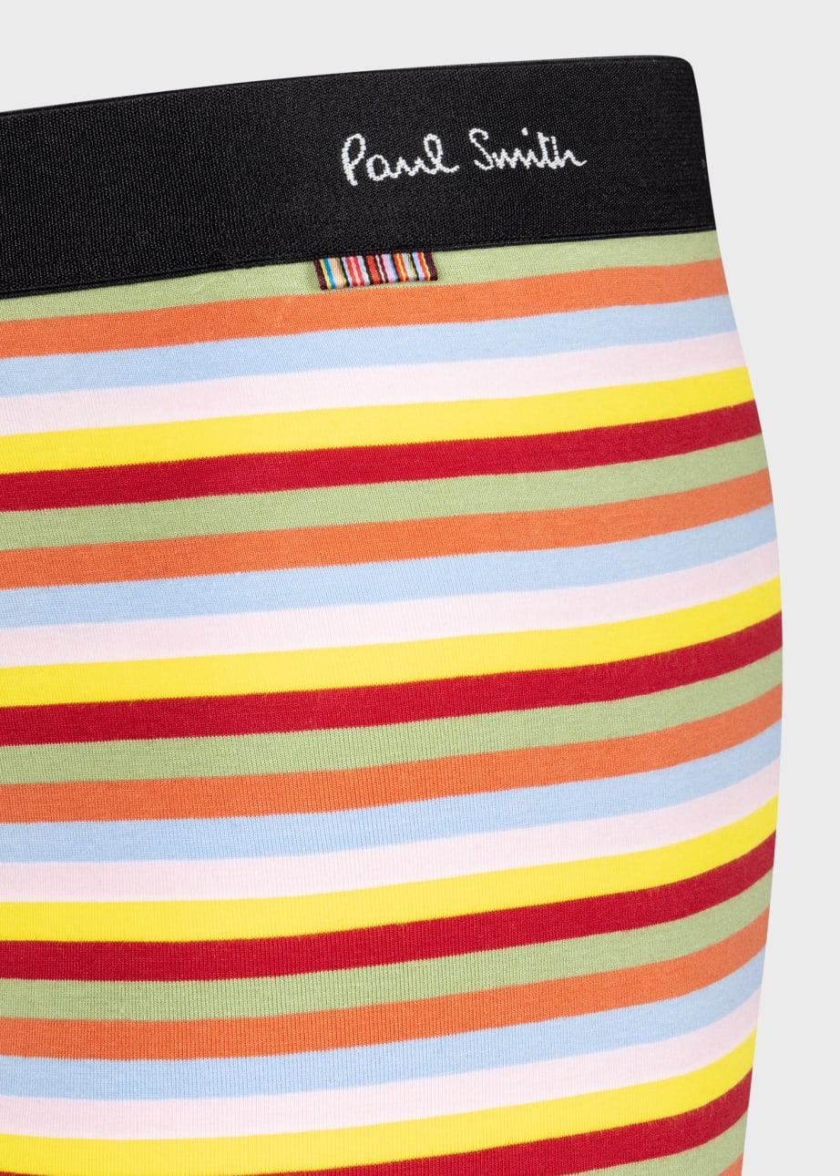 Vibrant Multi-Stripe Boxer Briefs