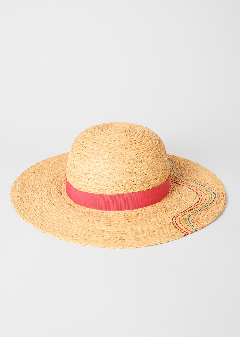 Women's Wide Brim Straw Sun Hat