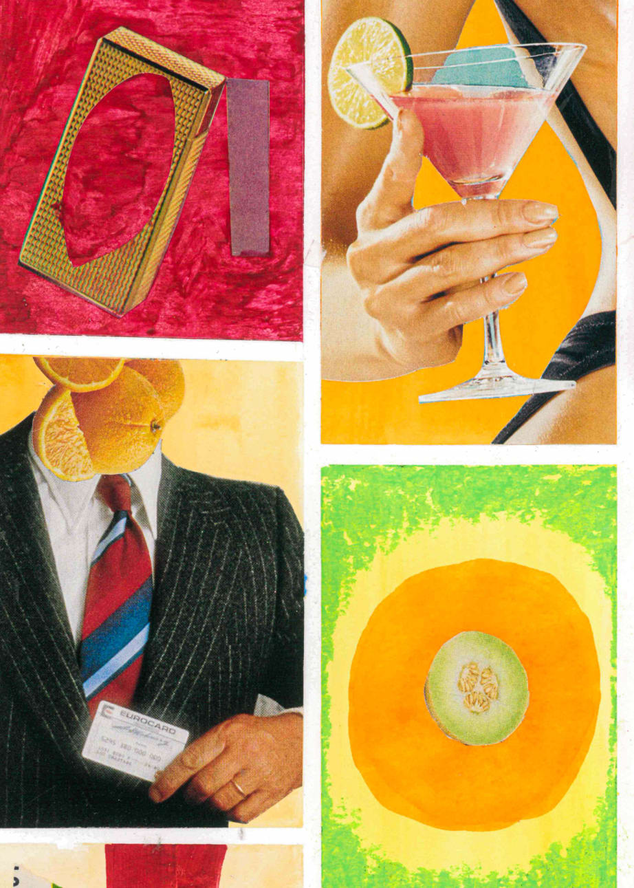 'Oval Study' 2023, Original Framed Artwork by Harry Cartwright