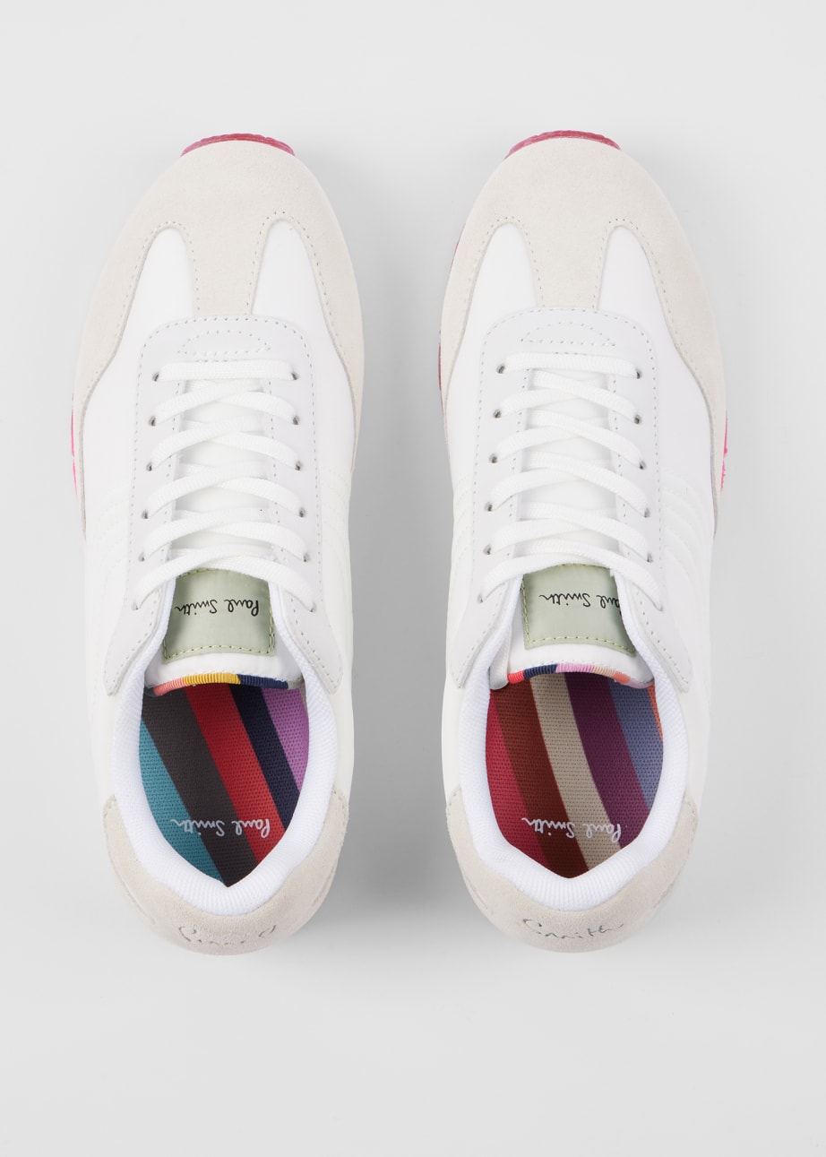 Women's White 'Domino' Sneakers Paul Smith