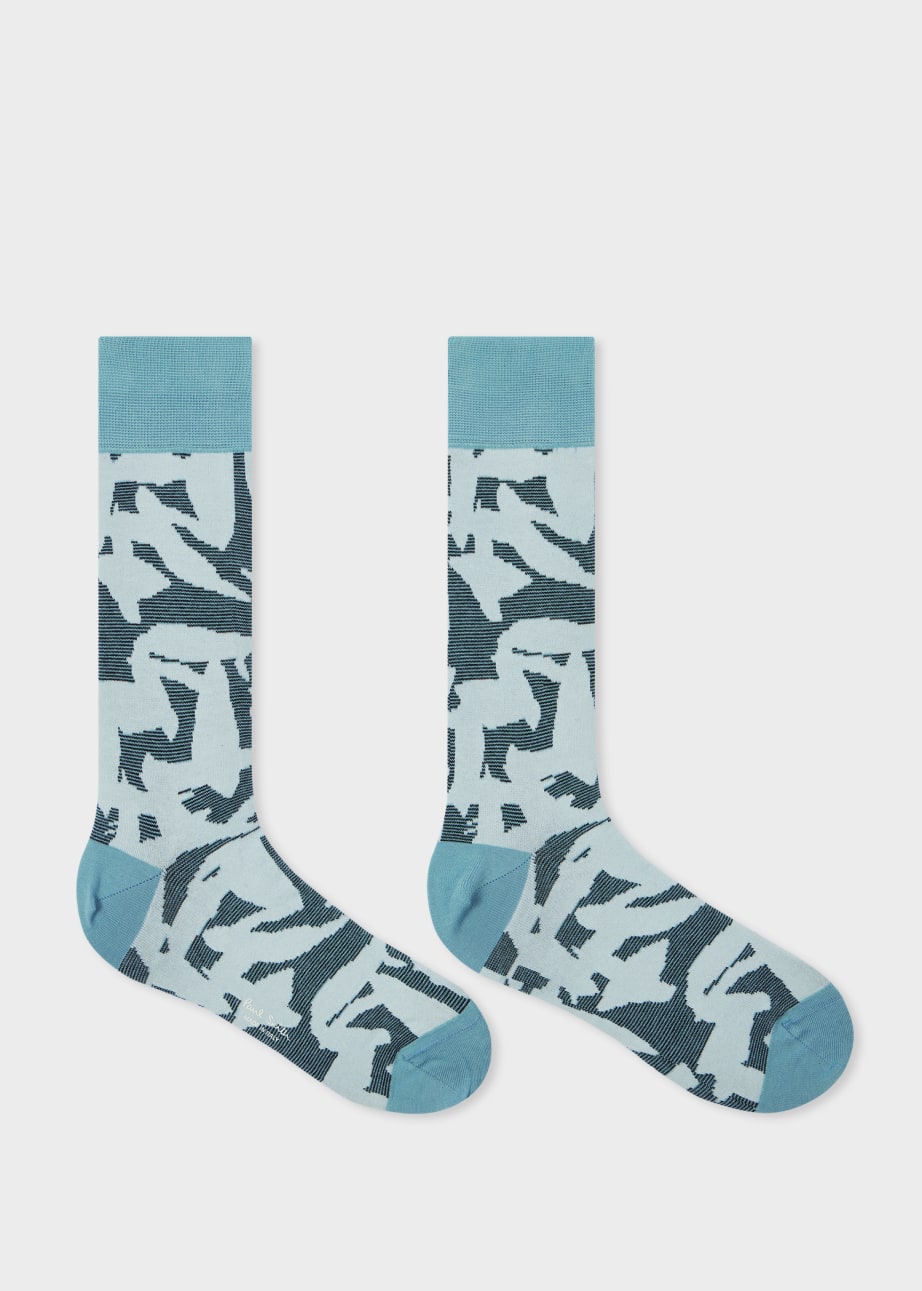 Men's Light Blue 'Marks' Socks