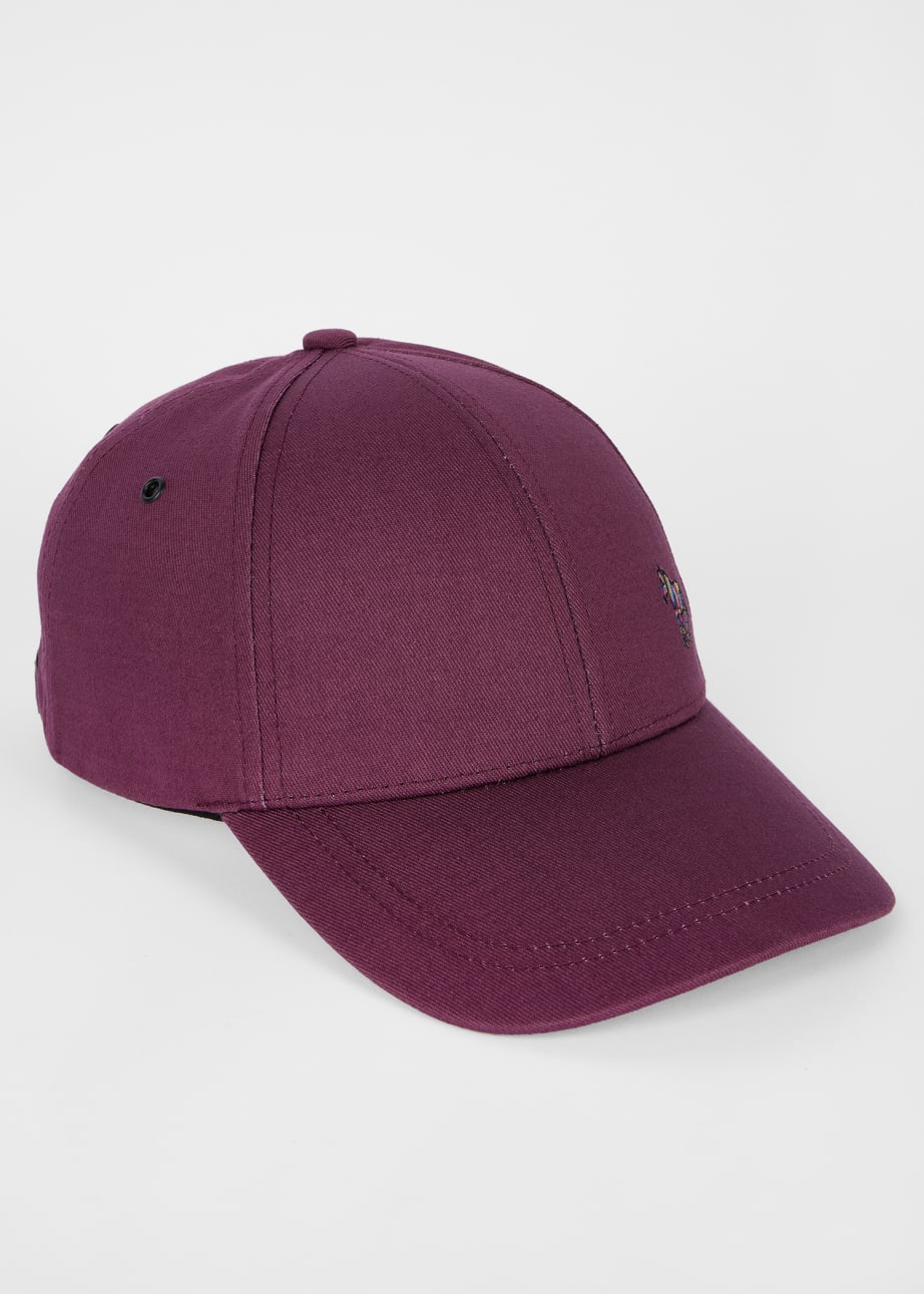 Purple Zebra Logo Baseball Cap