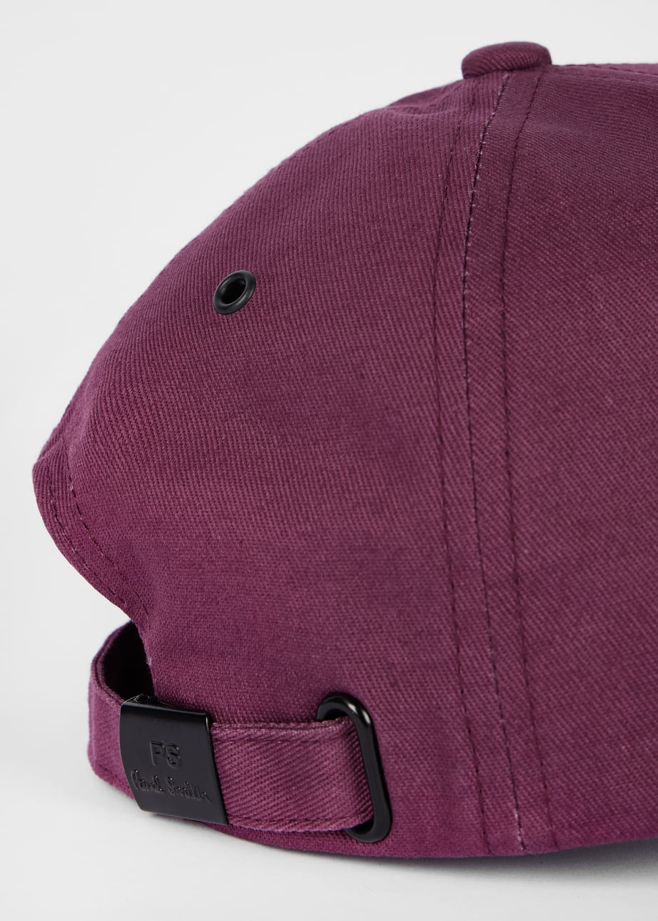 Purple Zebra Logo Baseball Cap